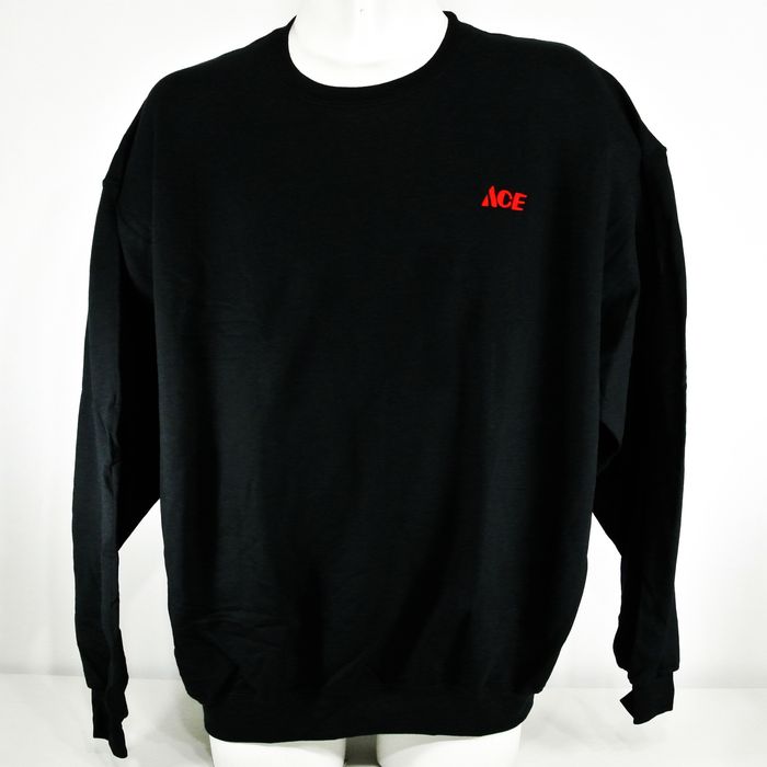 Gildan ACE Hardware Store Uniform Black Sweatshirt NWT | Grailed