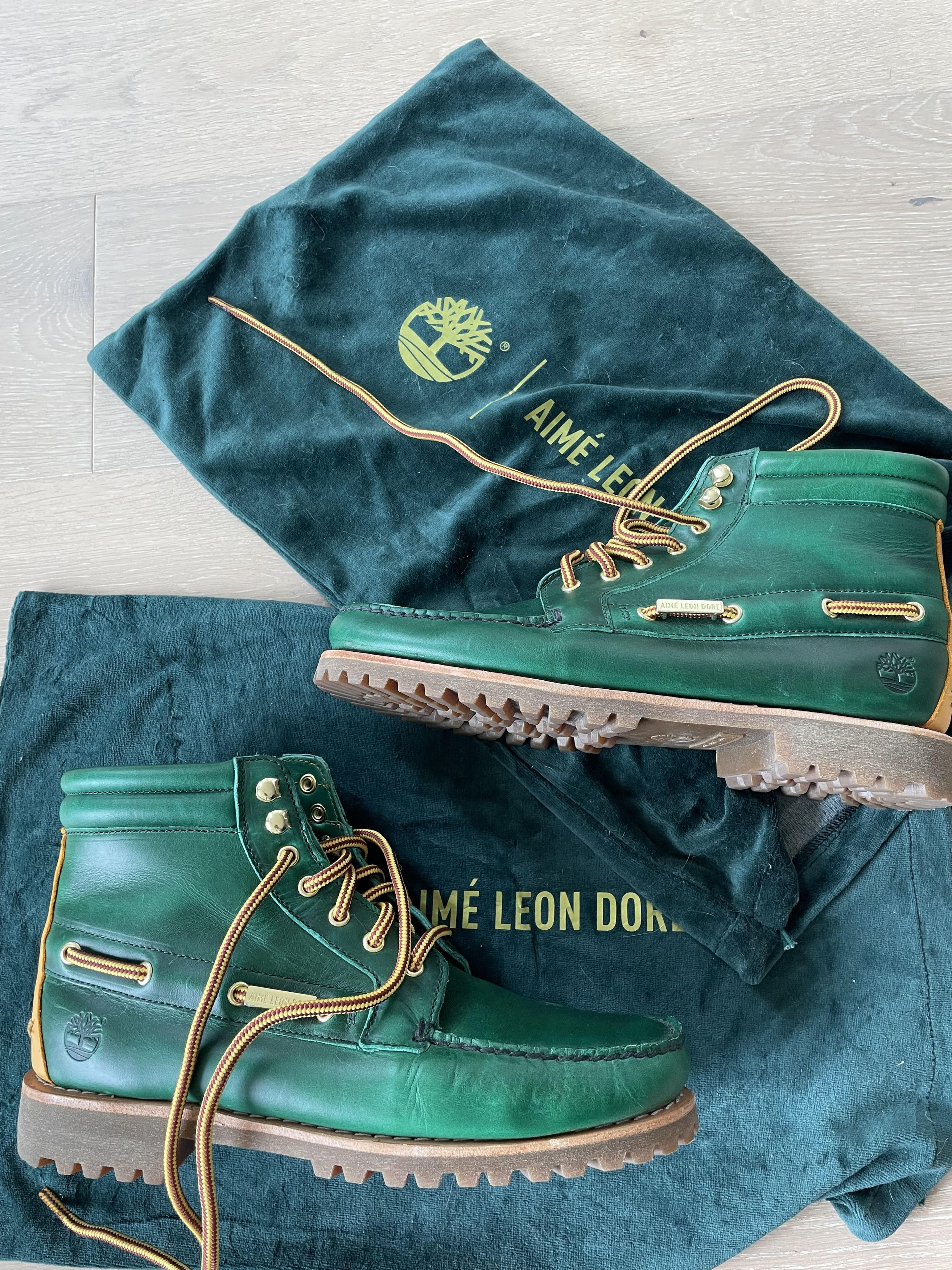 Aime Leon Dore Aime Leon Dore X Timberland 7 Eye Lug Sole Boot Grailed