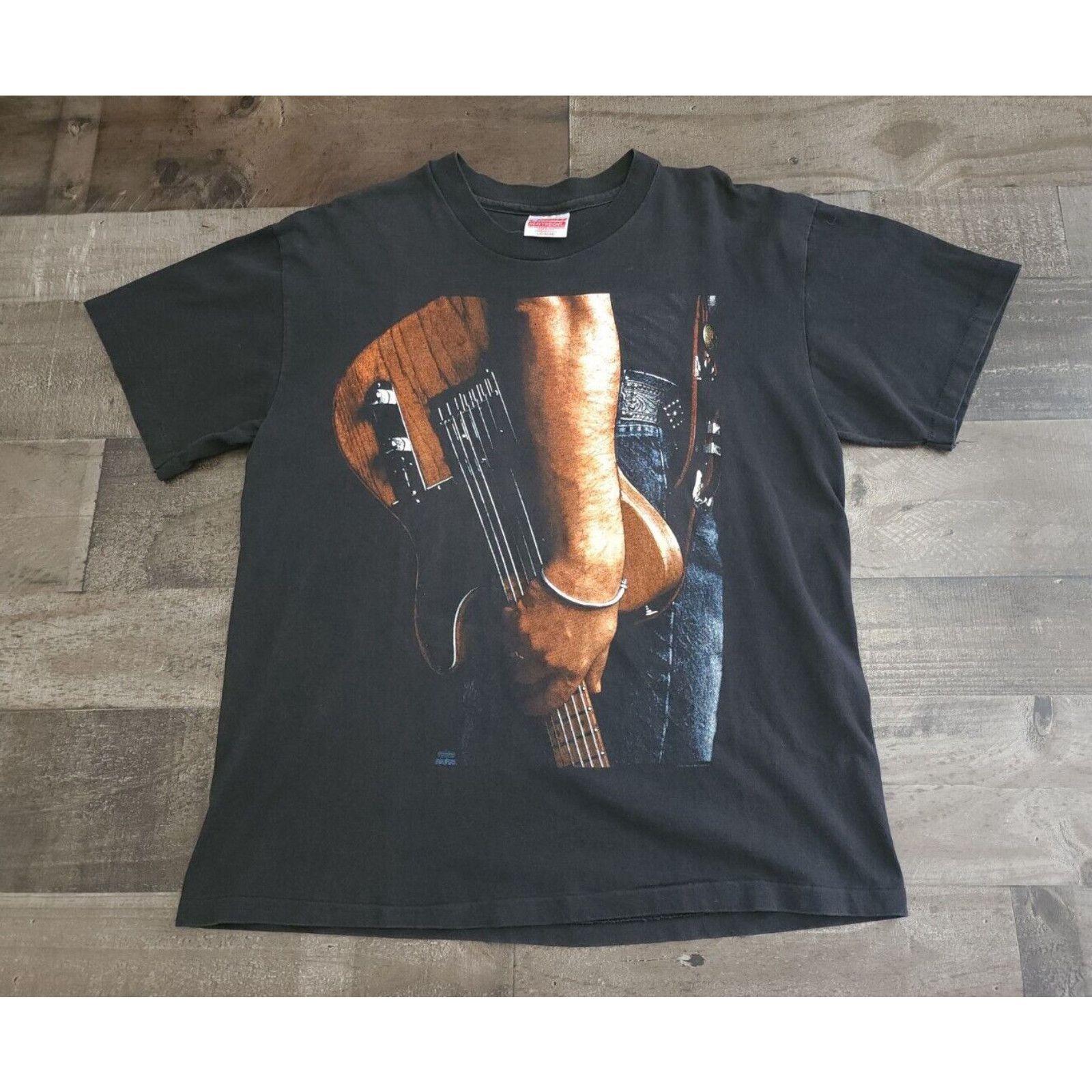 Vintage Vintage Bruce Springsteen 1992-93 World Tour Band T Shirt Size ...