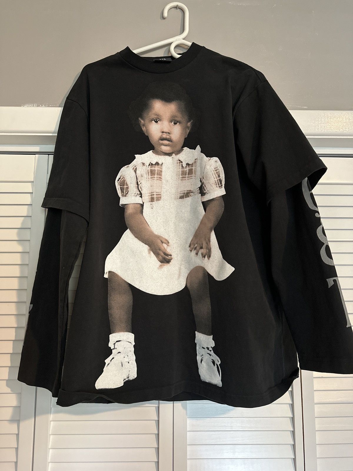 Balenciaga Kanye West DONDA 2 Layer L/S T-shirt | Grailed
