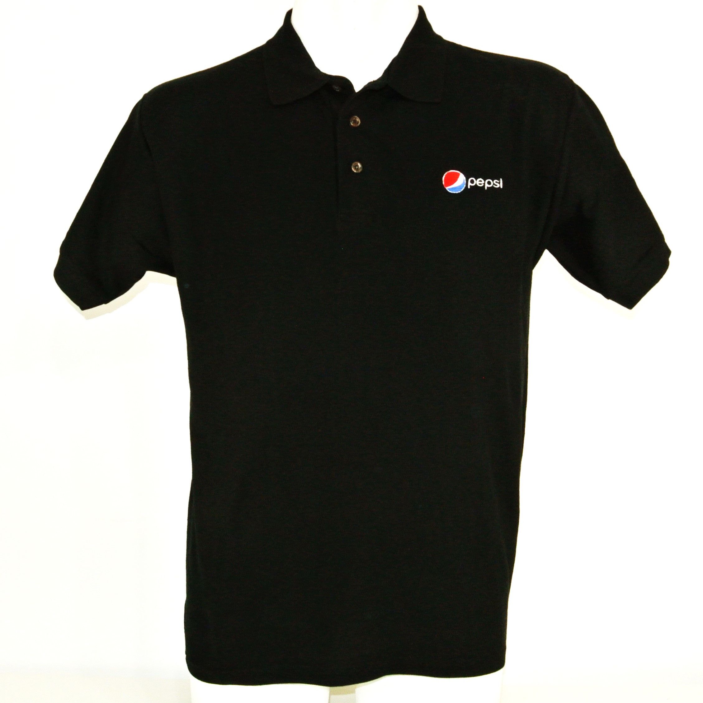 Other PEPSI Cola Merchandising Employee Uniform Black Polo Shirt | Grailed