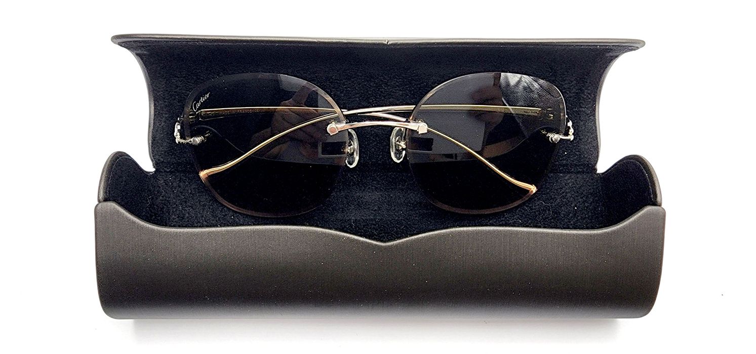 Cartier Cartier Panther De Silver Sunglasses CT00580 | Grailed