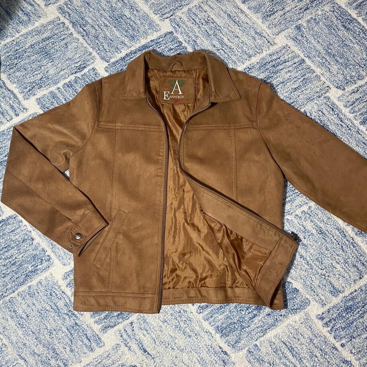 Emporio Emporio Collezione Suede jacket (READ DESCRIPTION) | Grailed