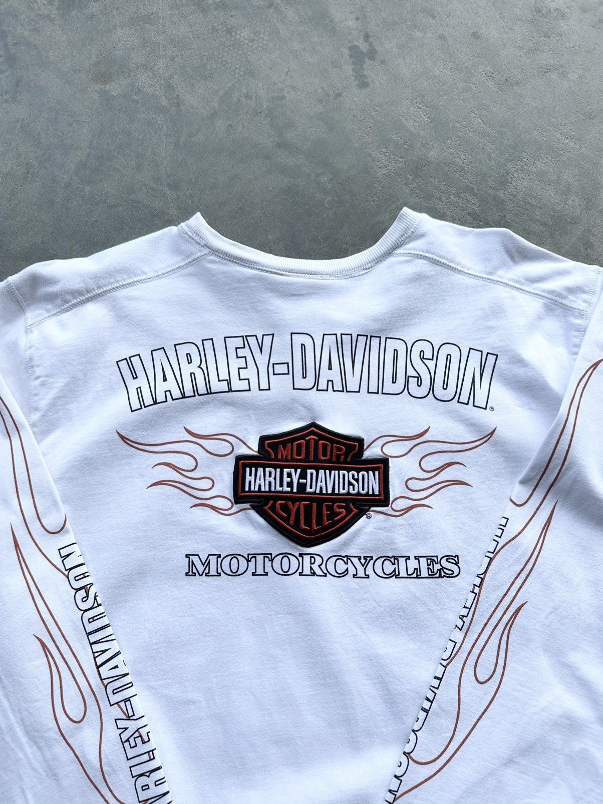 Harley Davidson Crazy Vintage Harley Davidson Long Sleeve XL | Grailed