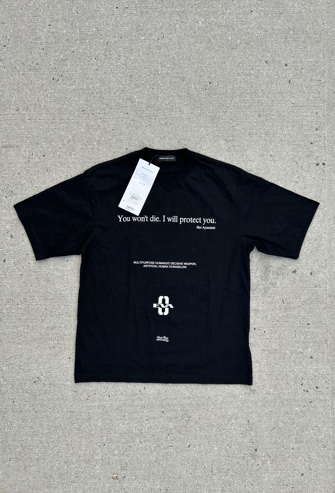 Undercover Undercover Evangelion Rei Tee | Grailed