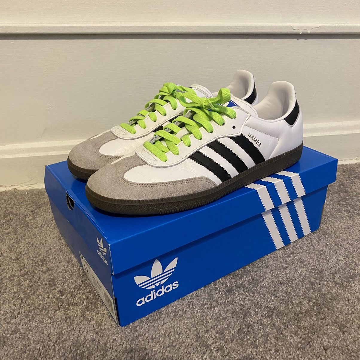 Adidas × Asap Rocky Samba OG ‘White Black Gum’ | Grailed