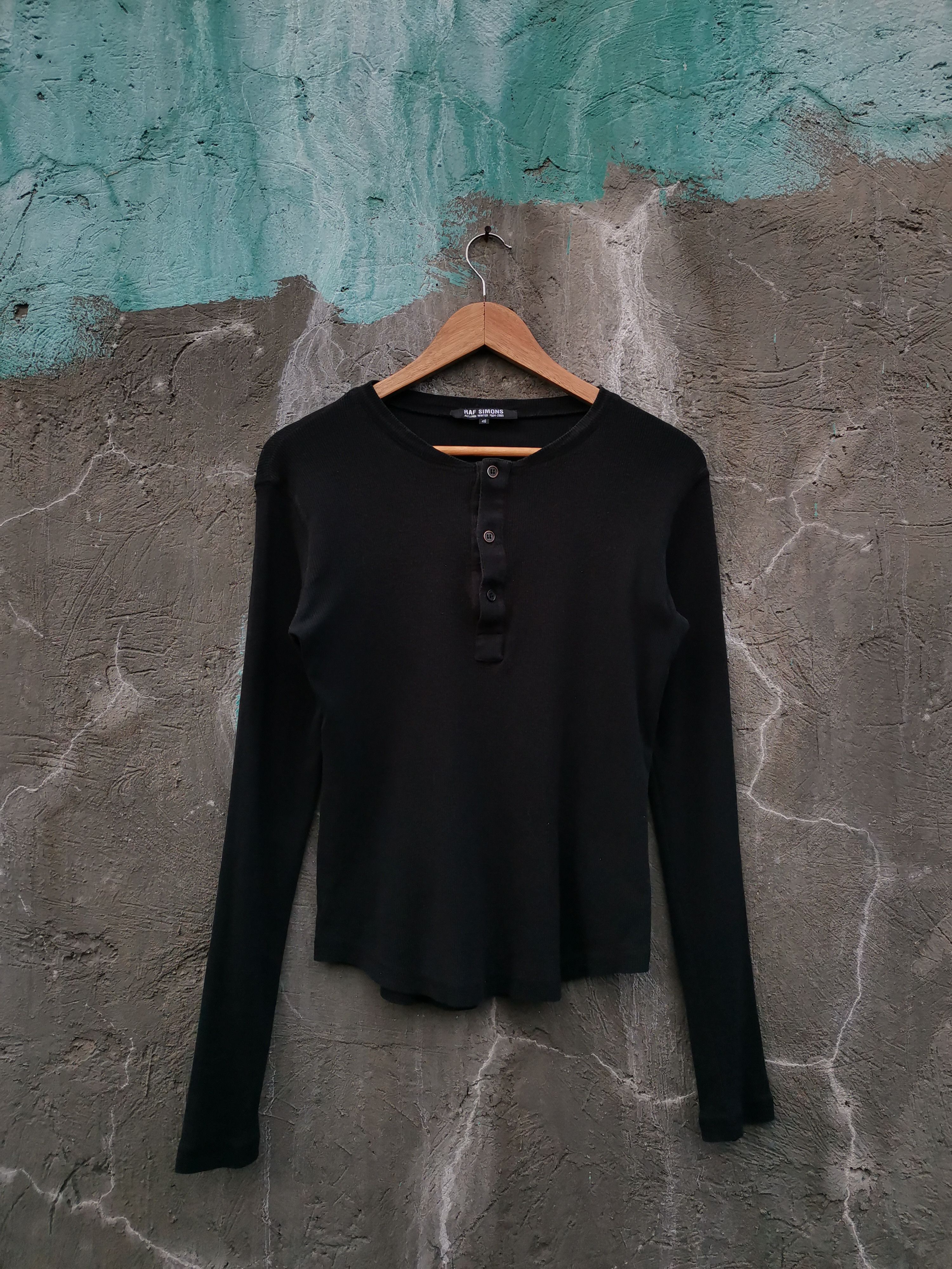 Raf Simons AW04-05 Thermal Henly Longsleeves | Grailed