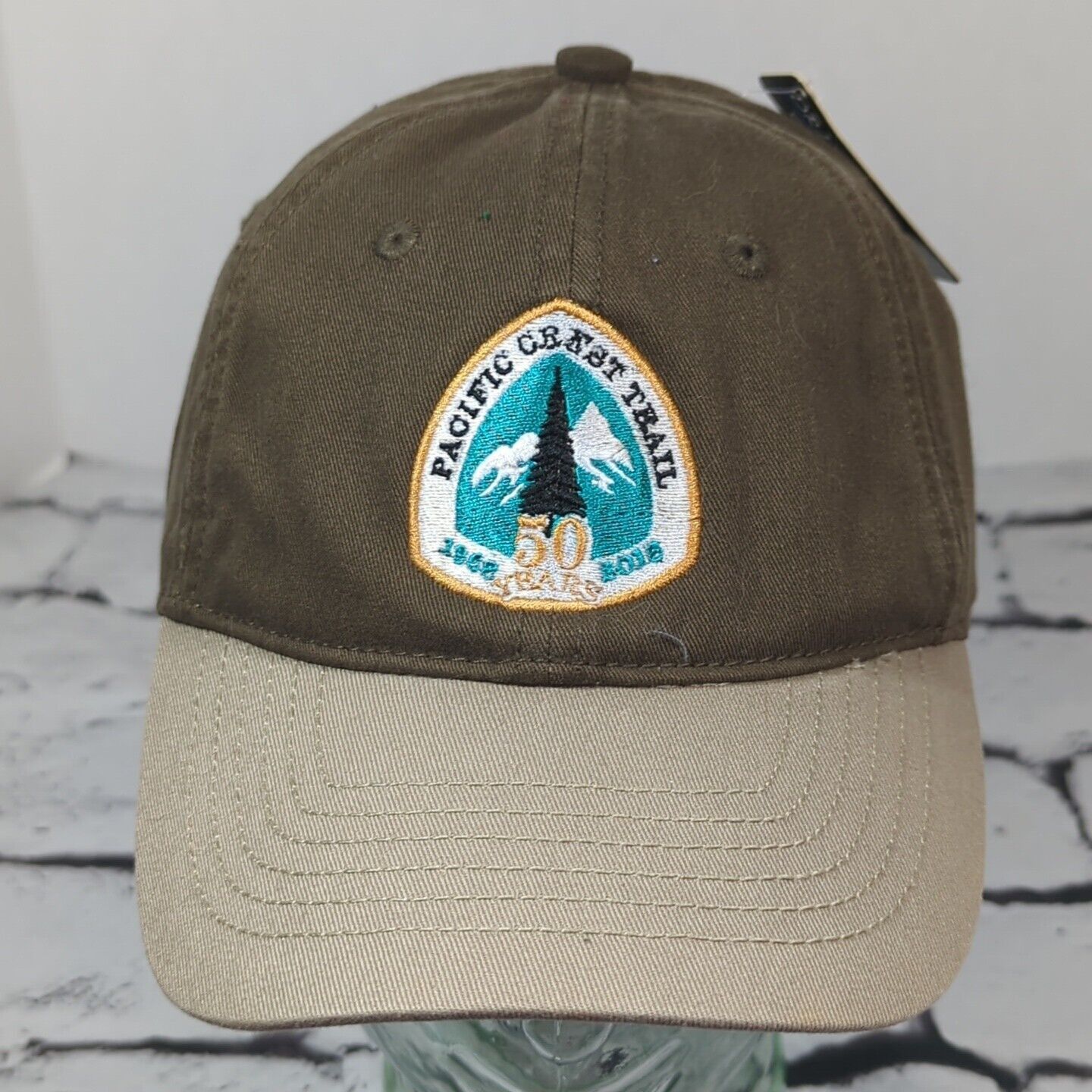 Bally Pacific Crest Trail Patch Hat Adjustable Ball Cap New With Tag ...