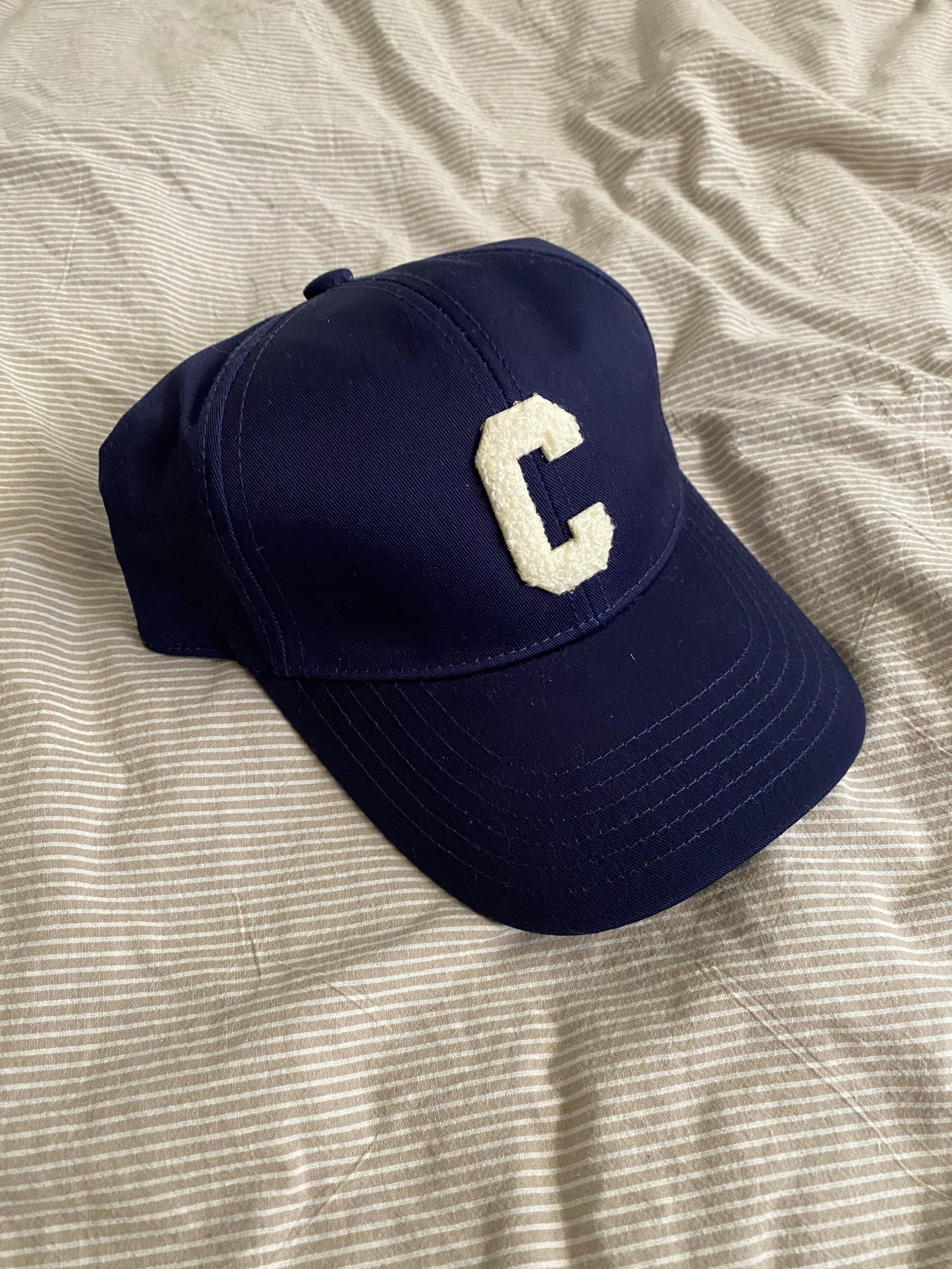 Celine C Logo-Appliquéd Cotton-Blend Drill Baseball Cap | Grailed