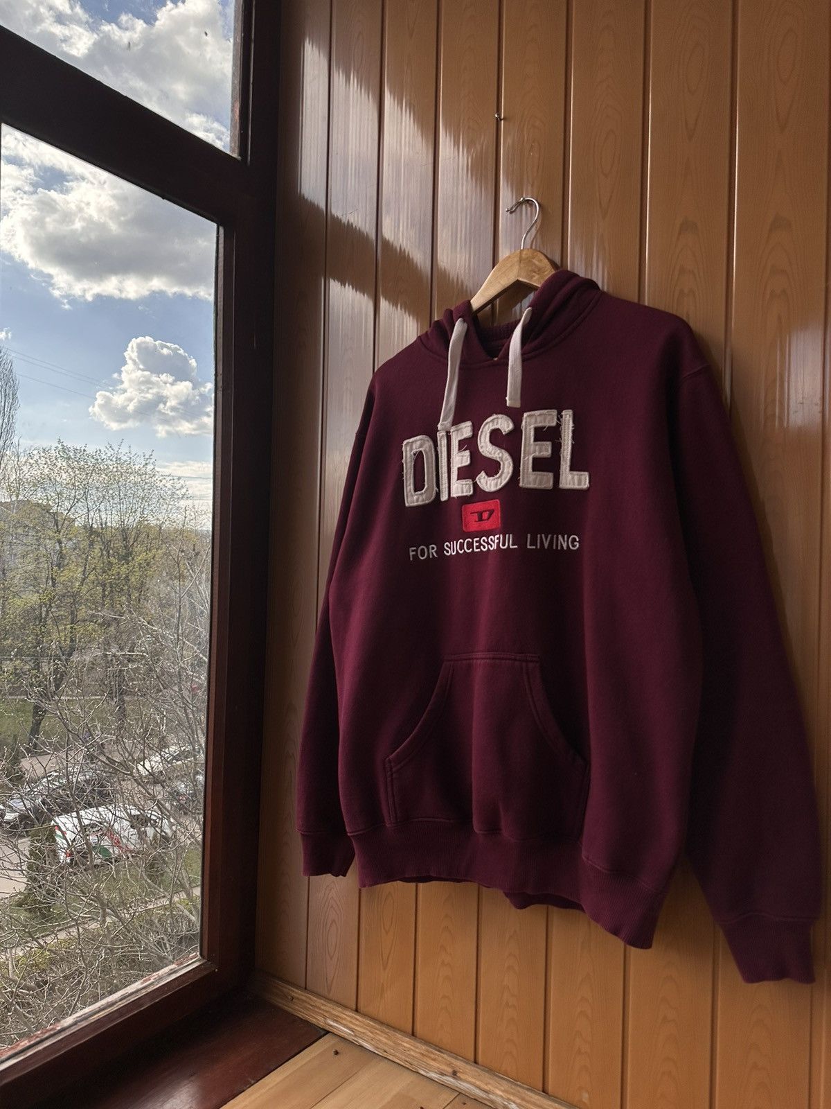 Diesel Vintage Diesel For Successful Living Purple Hoodie Y2K | Grailed