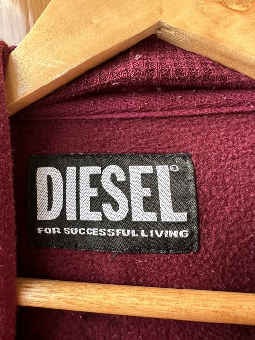 Diesel Vintage Diesel For Successful Living Purple Hoodie Y2K | Grailed