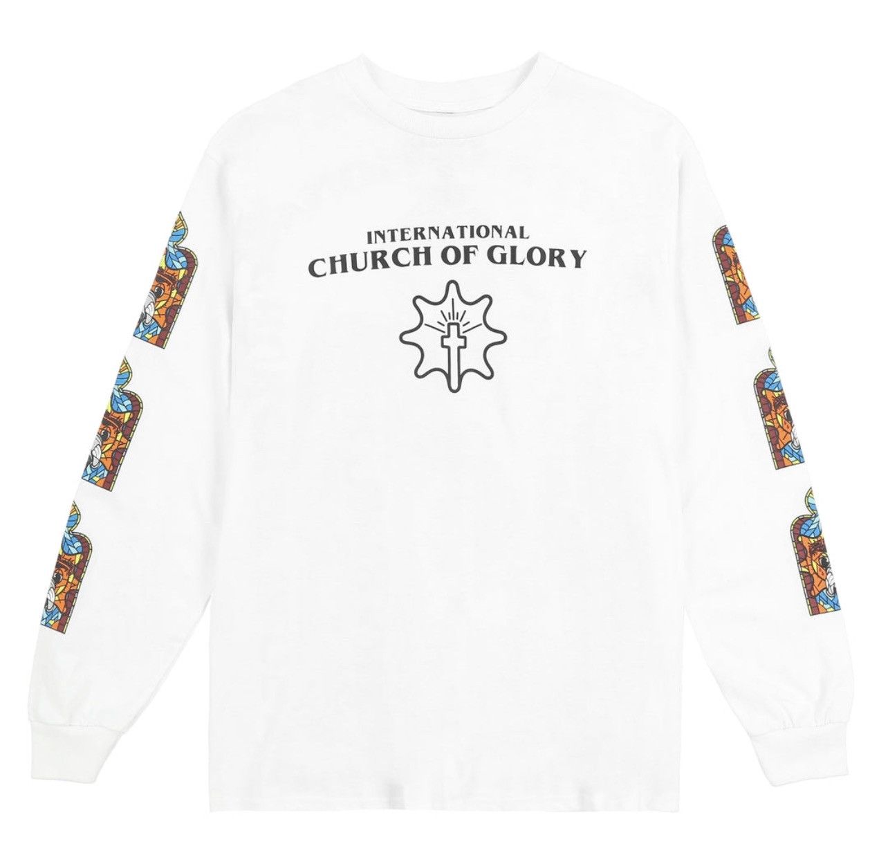 Glo Gang Glo Gang International Church Of Glory Stained Glass T-Shirt ...