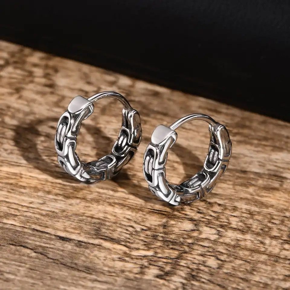 Jewelry × Streetwear Byzantine Chain Earrings For Men | Grailed
