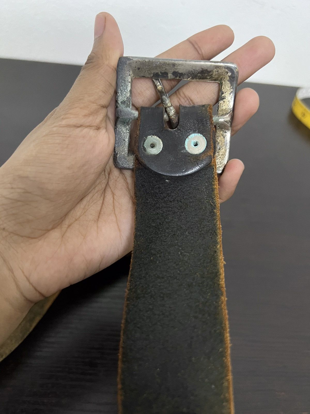 Leather Unbrand Leather Buckle Belt | Grailed