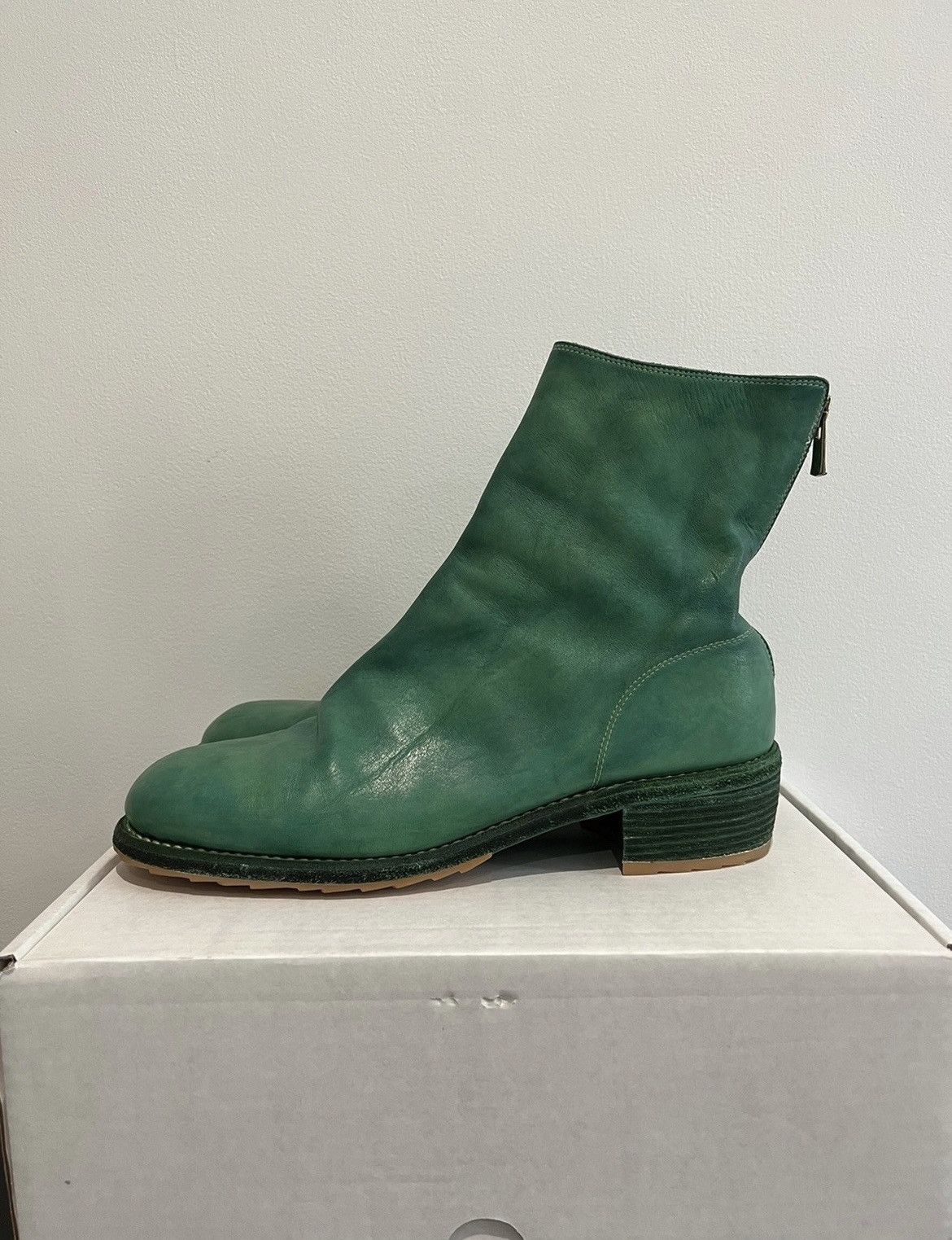 Guidi Rare Green dyed Horse leather 796Z boots | Grailed