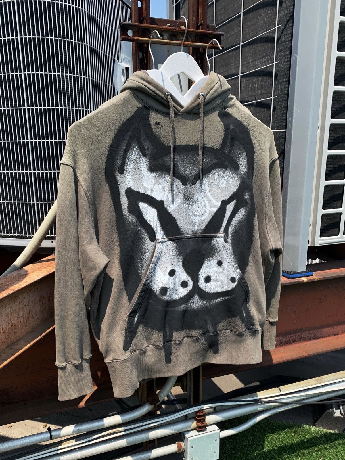 Chito × Givenchy Givenchy Chito Collared Dog Oversized Hoodie | Grailed