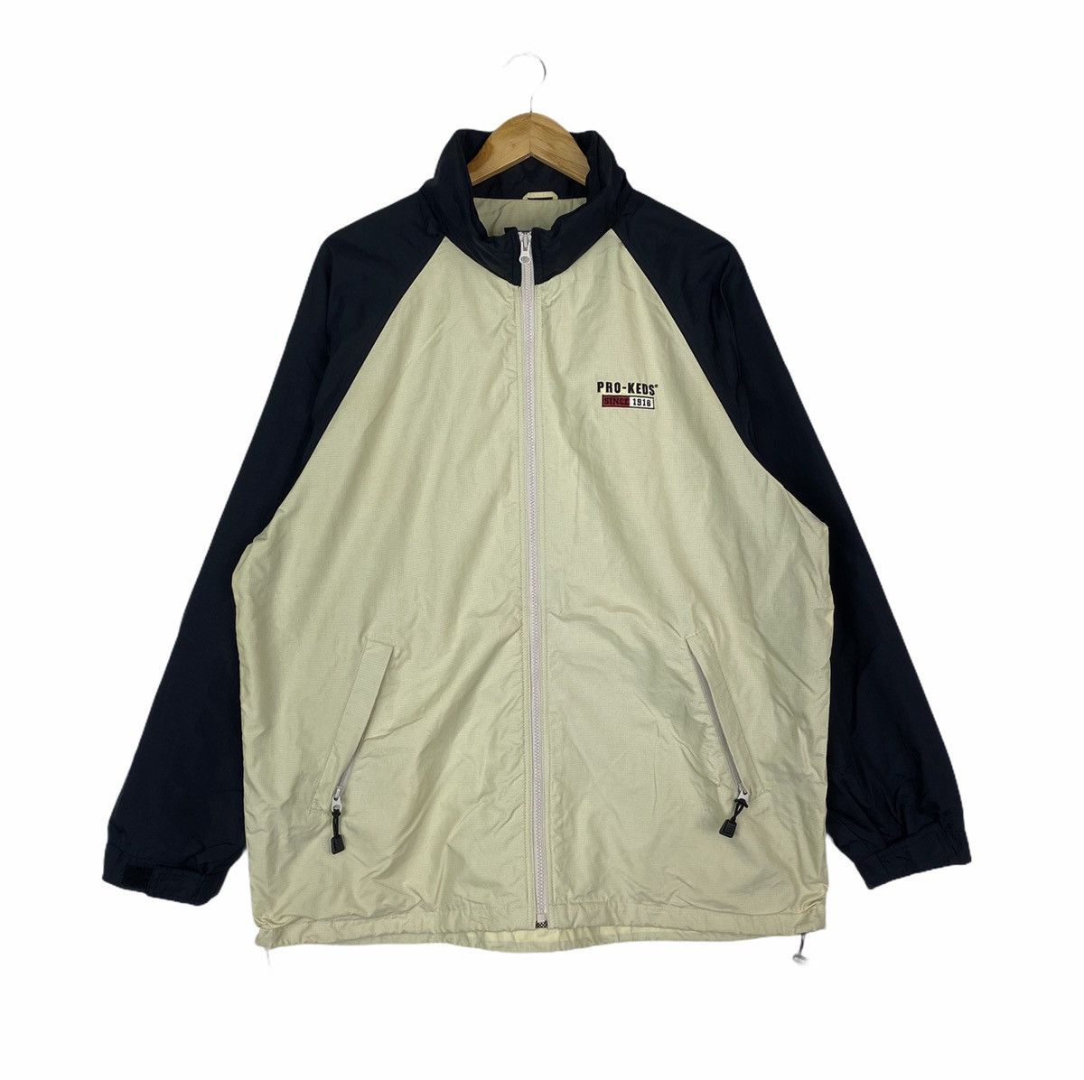 Pro-Keds × Vintage VINTAGE PRO KEDS SMALL LOGO ZIPPER WINDBREAKER ...