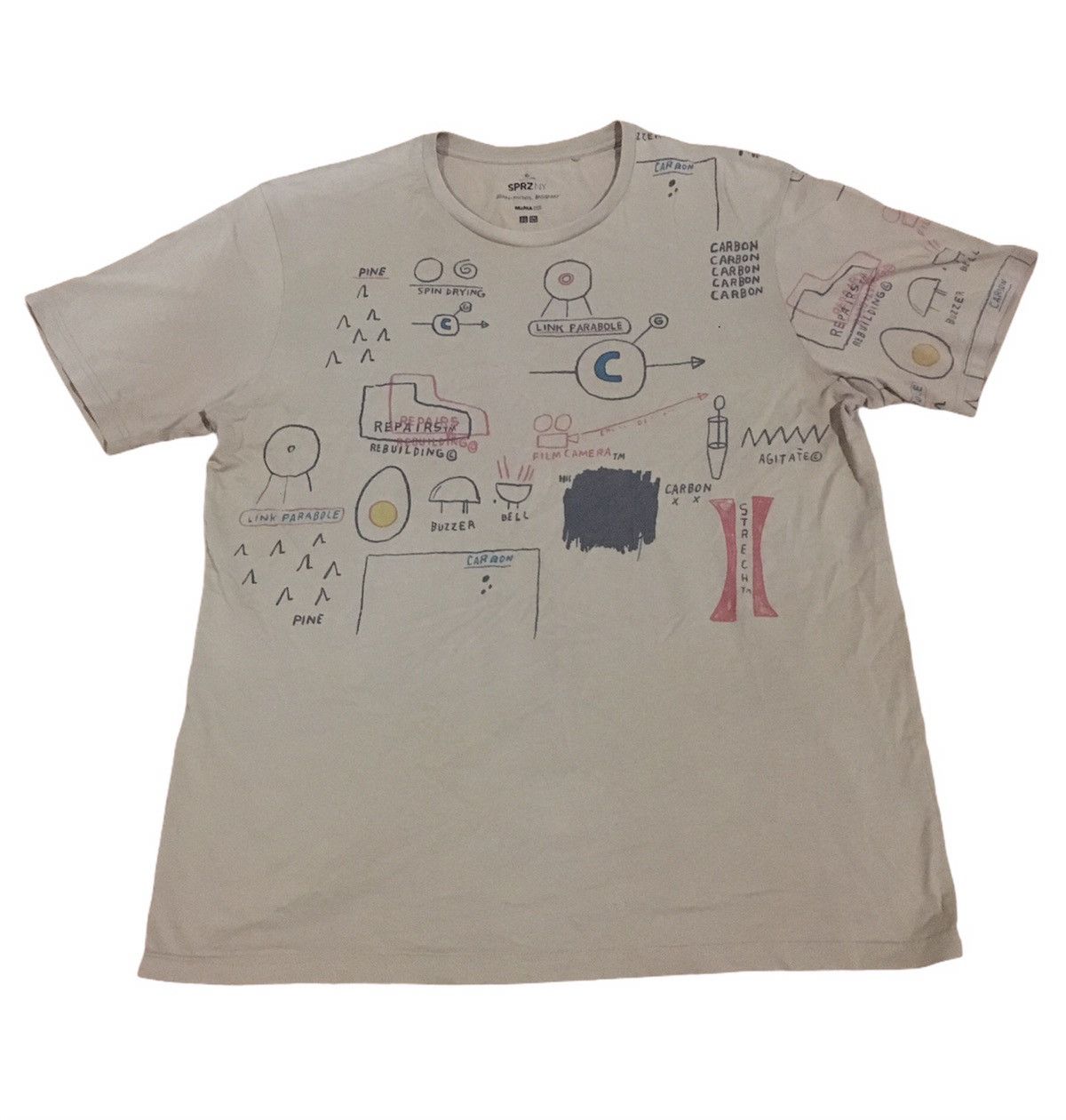 Vintage Vintage Jean Michel Basquiat x Moma Pop Art Tee | Grailed