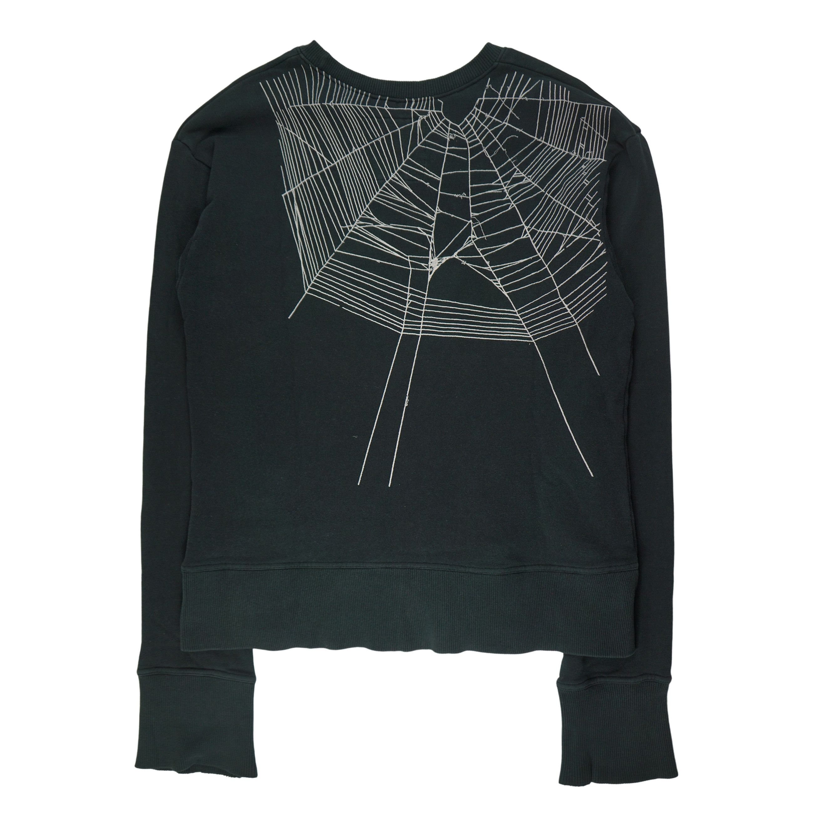 Beauty Beast 90's Embroidered Spider Web Sweatshirt | Grailed
