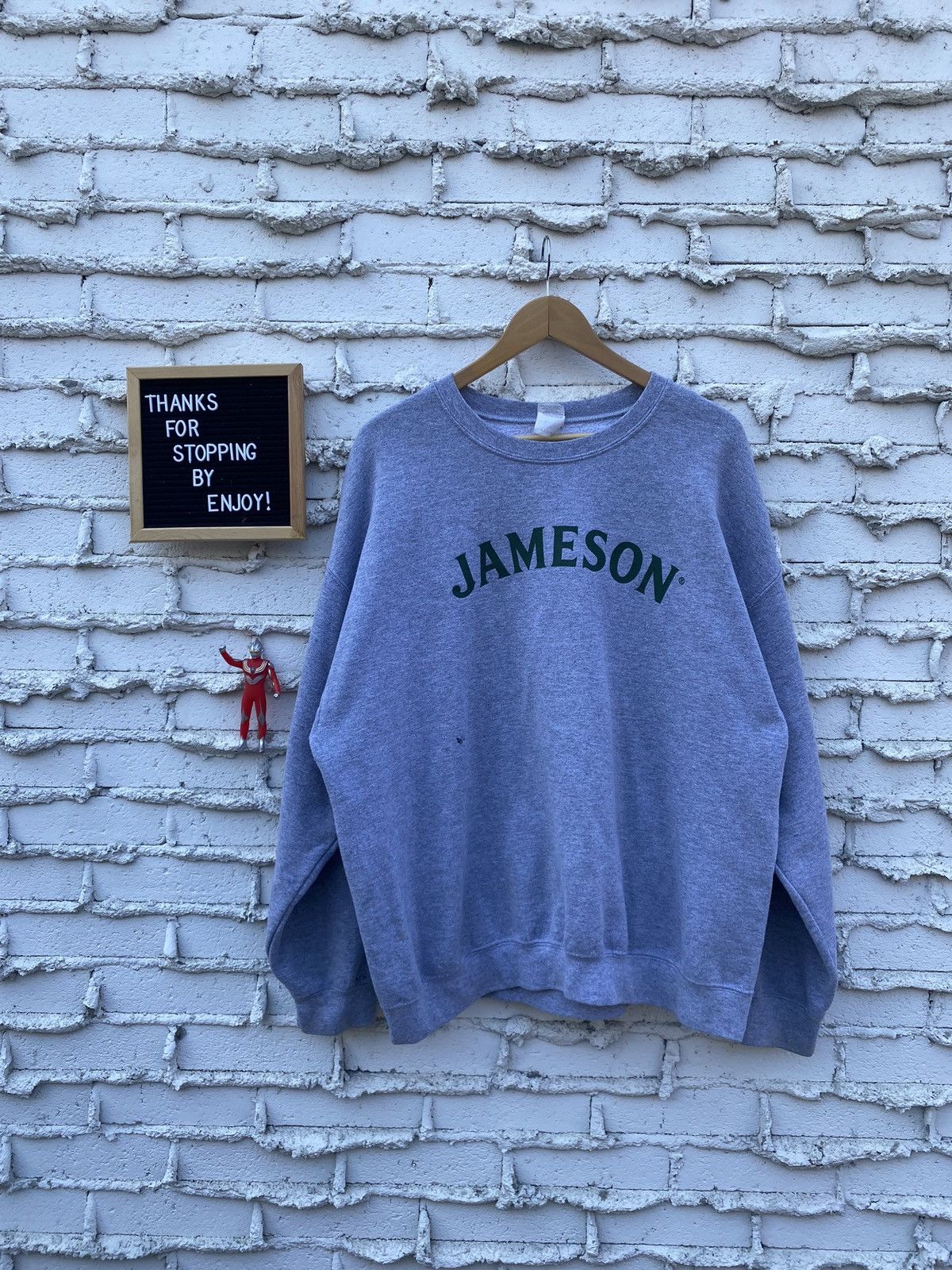 Vintage Vintage Jameson Spell-out Irish Whiskey Crewneck Faded | Grailed