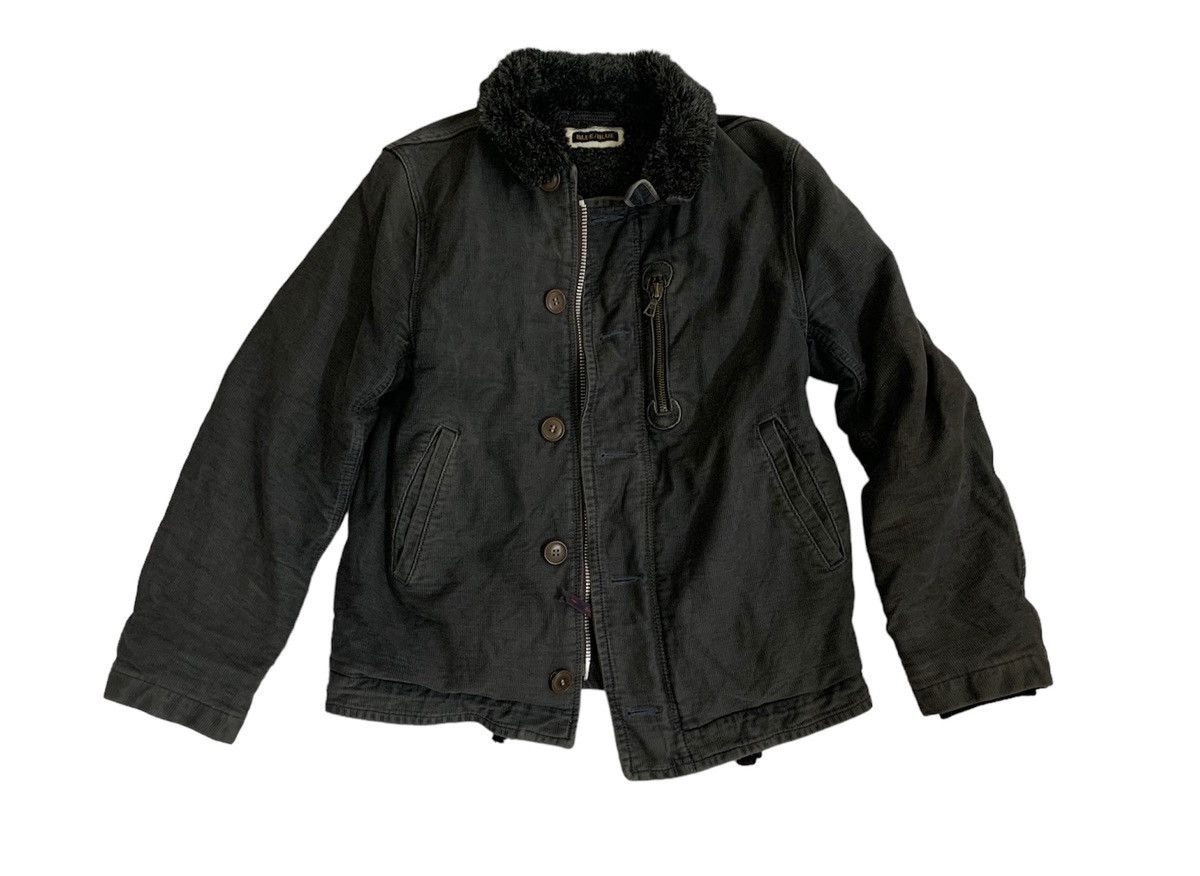Japanese Brand ‼️Vintage Blue Blue Deck jacket N1 usn army japan | Grailed