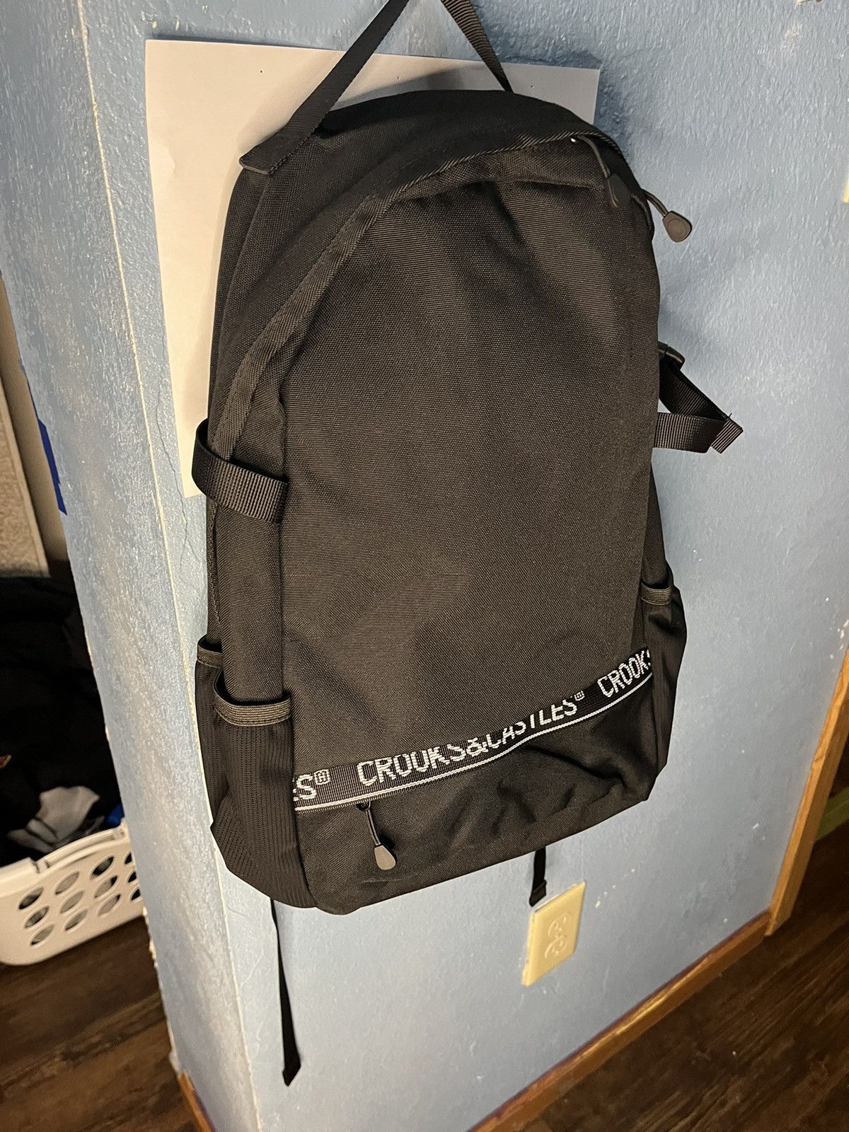 Crooks & Castles Crooks & Castles Black Backpack | Grailed