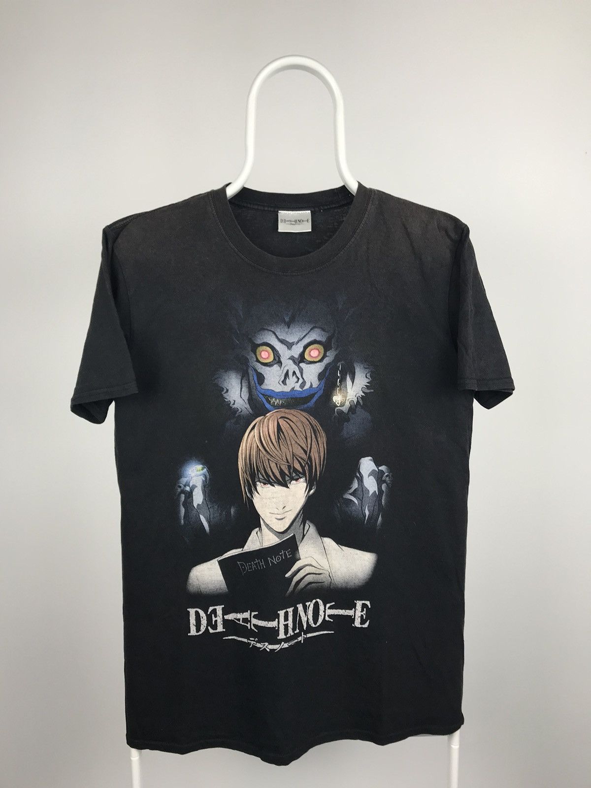 Anima × Japanese Brand × Streetwear Y2K Death Note T-Shirt Light Yagami ...