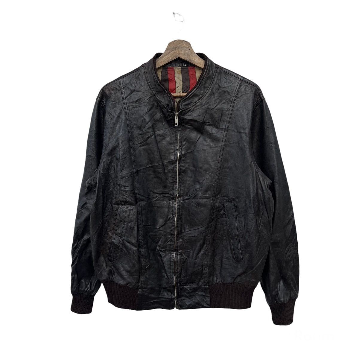 Japanese Brand × Leather Jacket RIDER JACKET ANGEL LEATHER WEAR ...