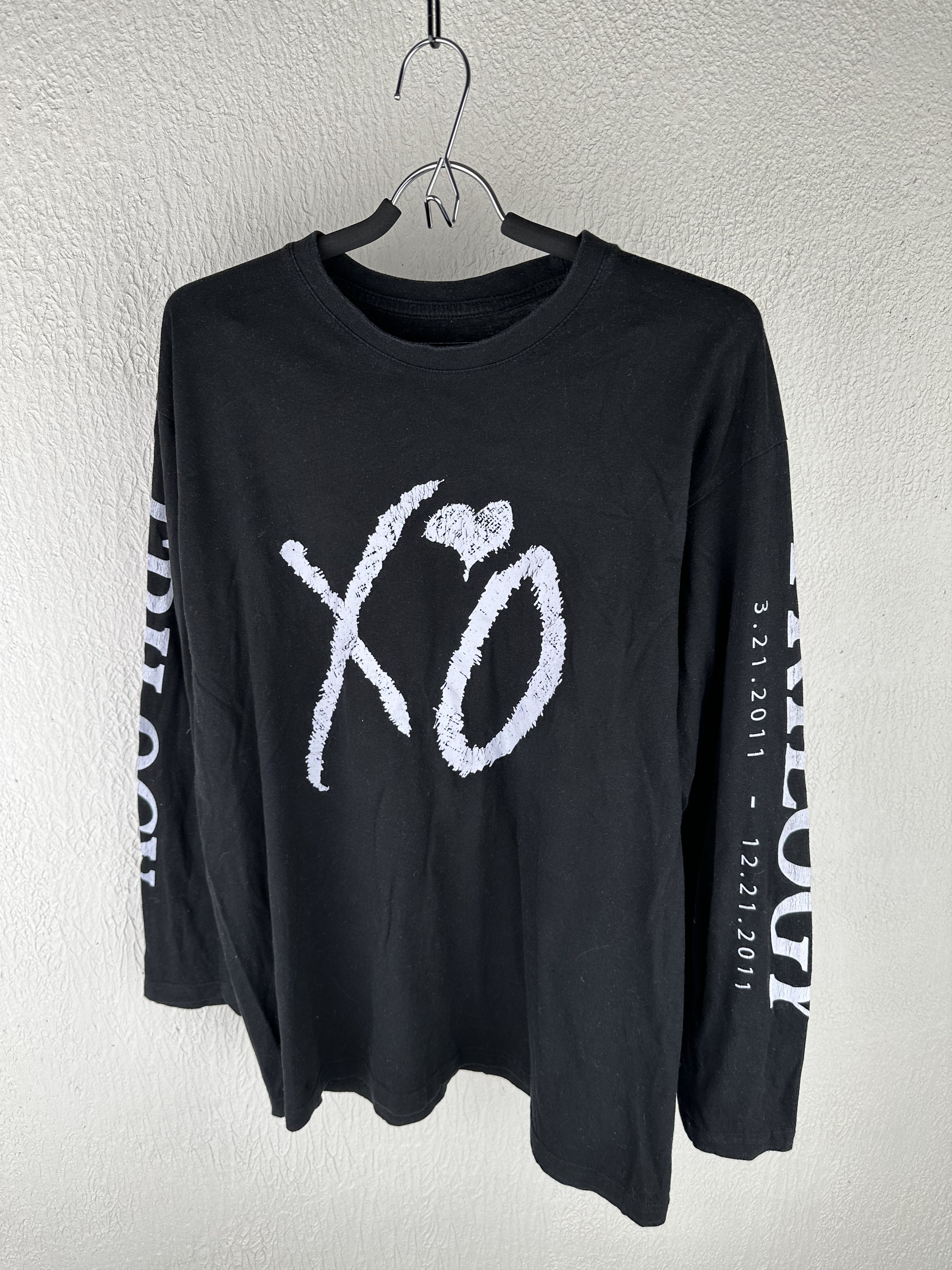 The Weeknd × Vintage × XO XO The Weeknd House Of Balloons 5-Year 2011 ...