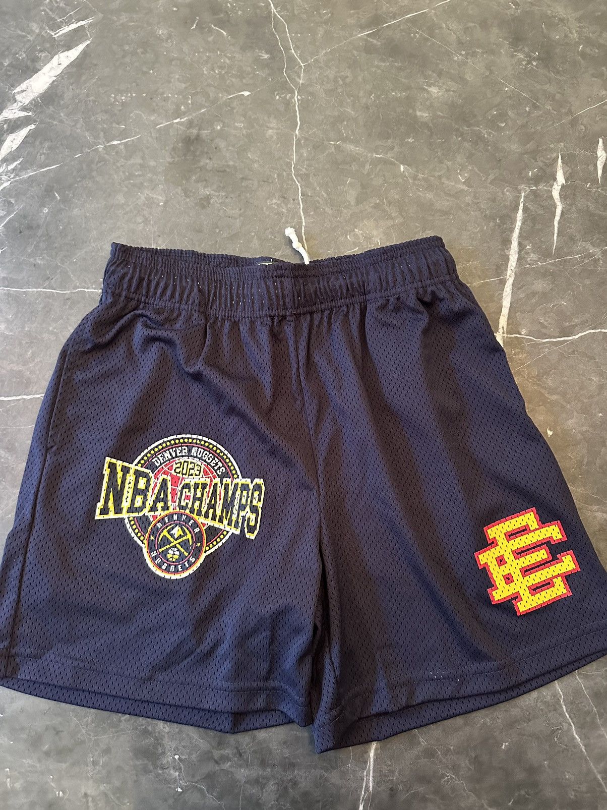 Eric Emanuel × NBA Eric Emanuel Nuggets NBA Champions 2023 Shorts | Grailed