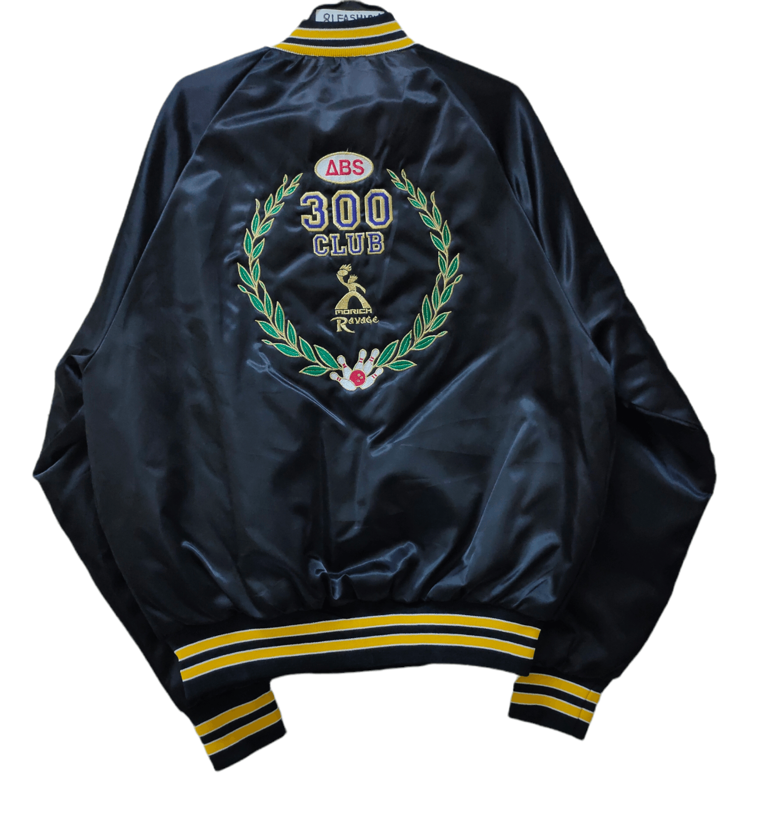 Made In Usa × Varsity Jacket × Vintage 300 Club ABS Morich Ravage UFCW ...