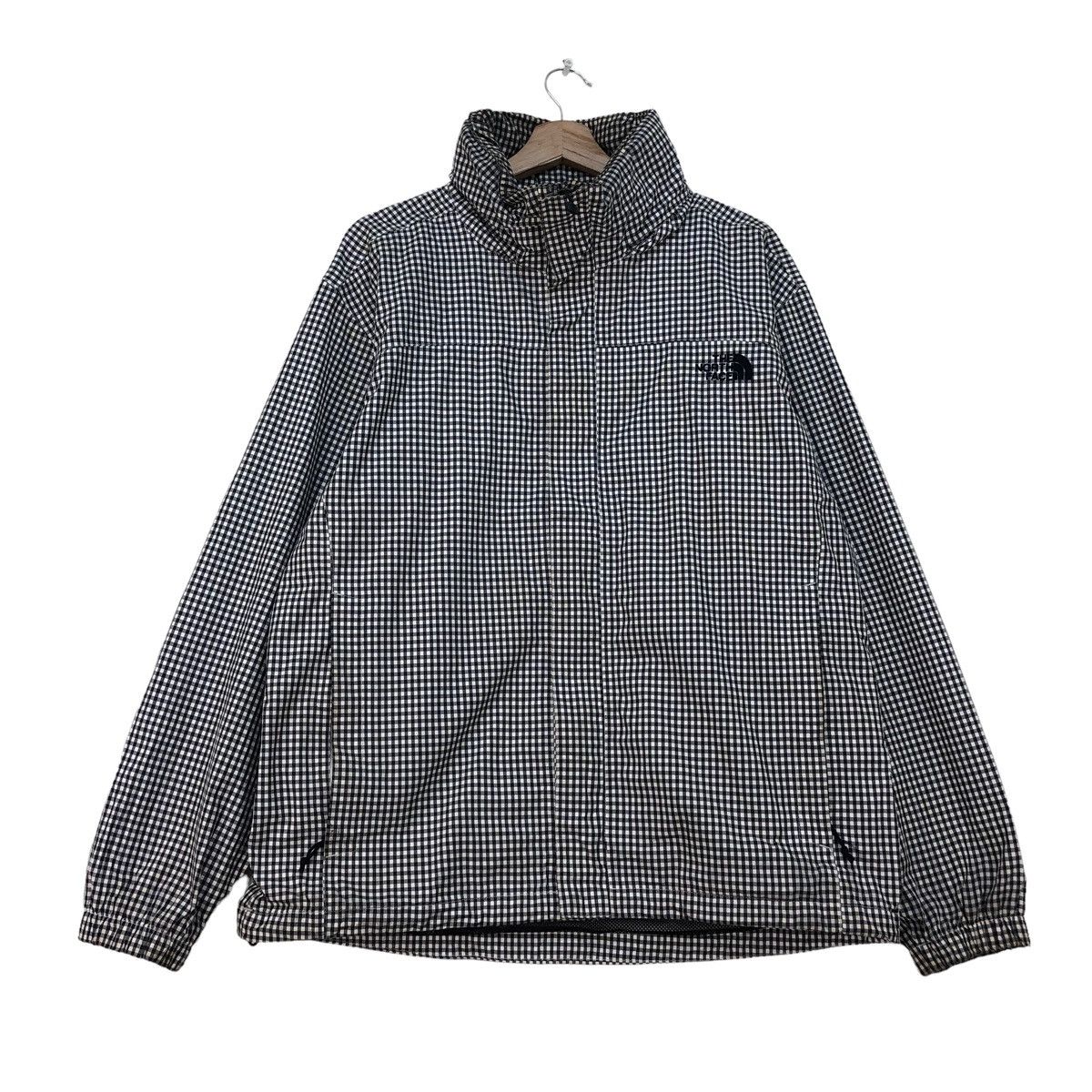 Outdoor Style Go Out! The North Face Black and White Checkered Jacket ...