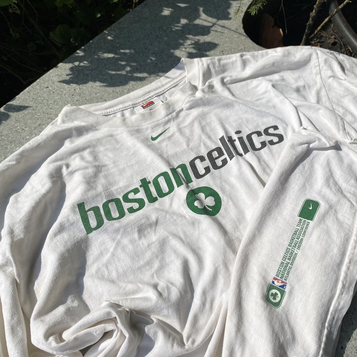 Nike Rare Vintage Nike Team NBA Boston Celtics 90s Tee | Grailed