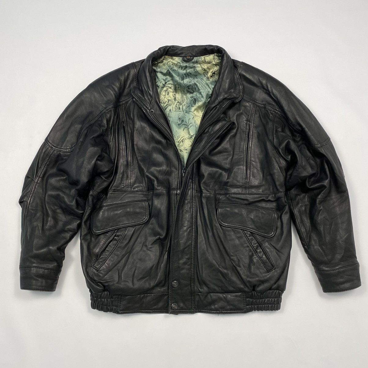 Japanese Brand Vintage leather jacket playboi carti avant garde ...
