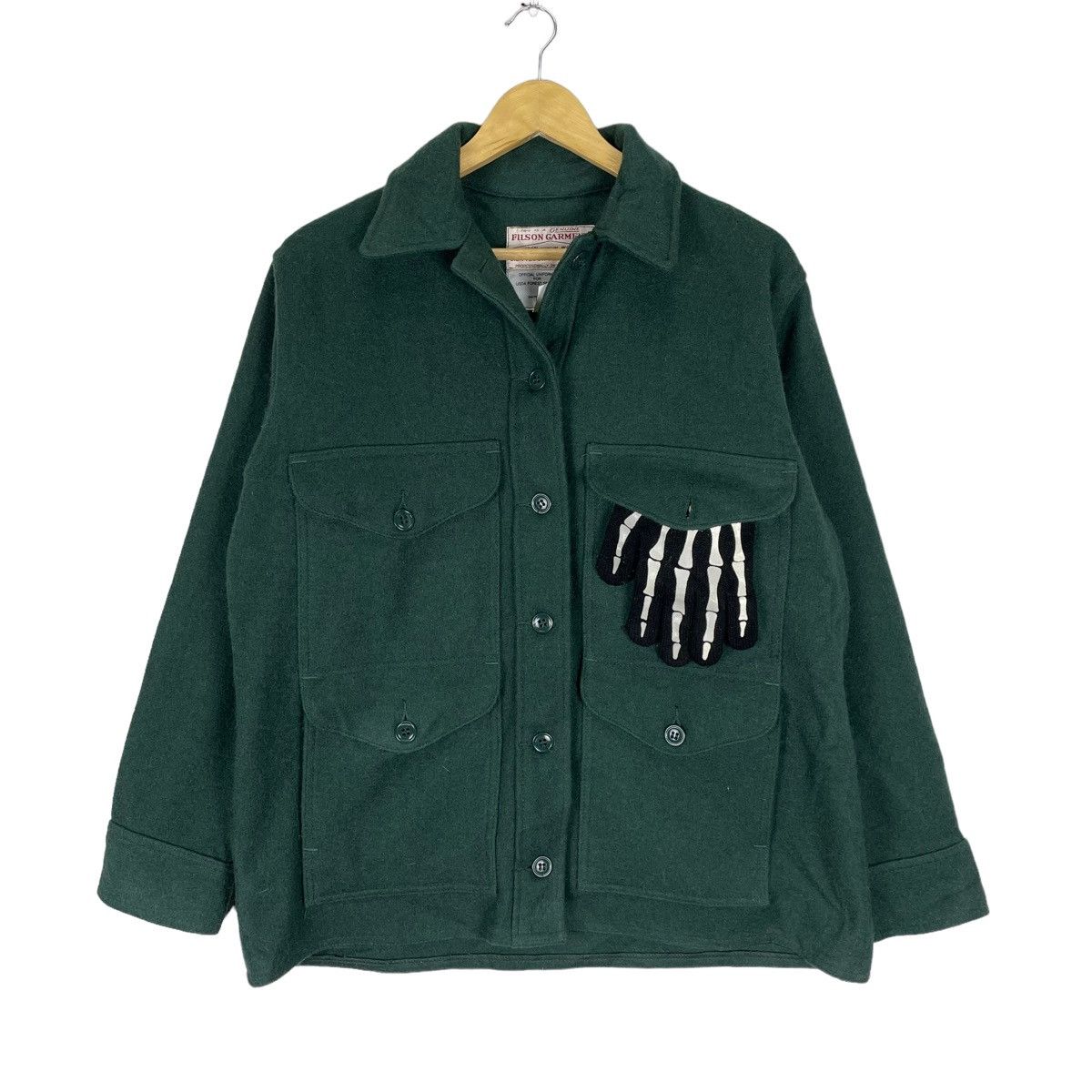 Filson 🔥FILSON FOREST MACKINAW WOOL BUTTON JACKET | Grailed