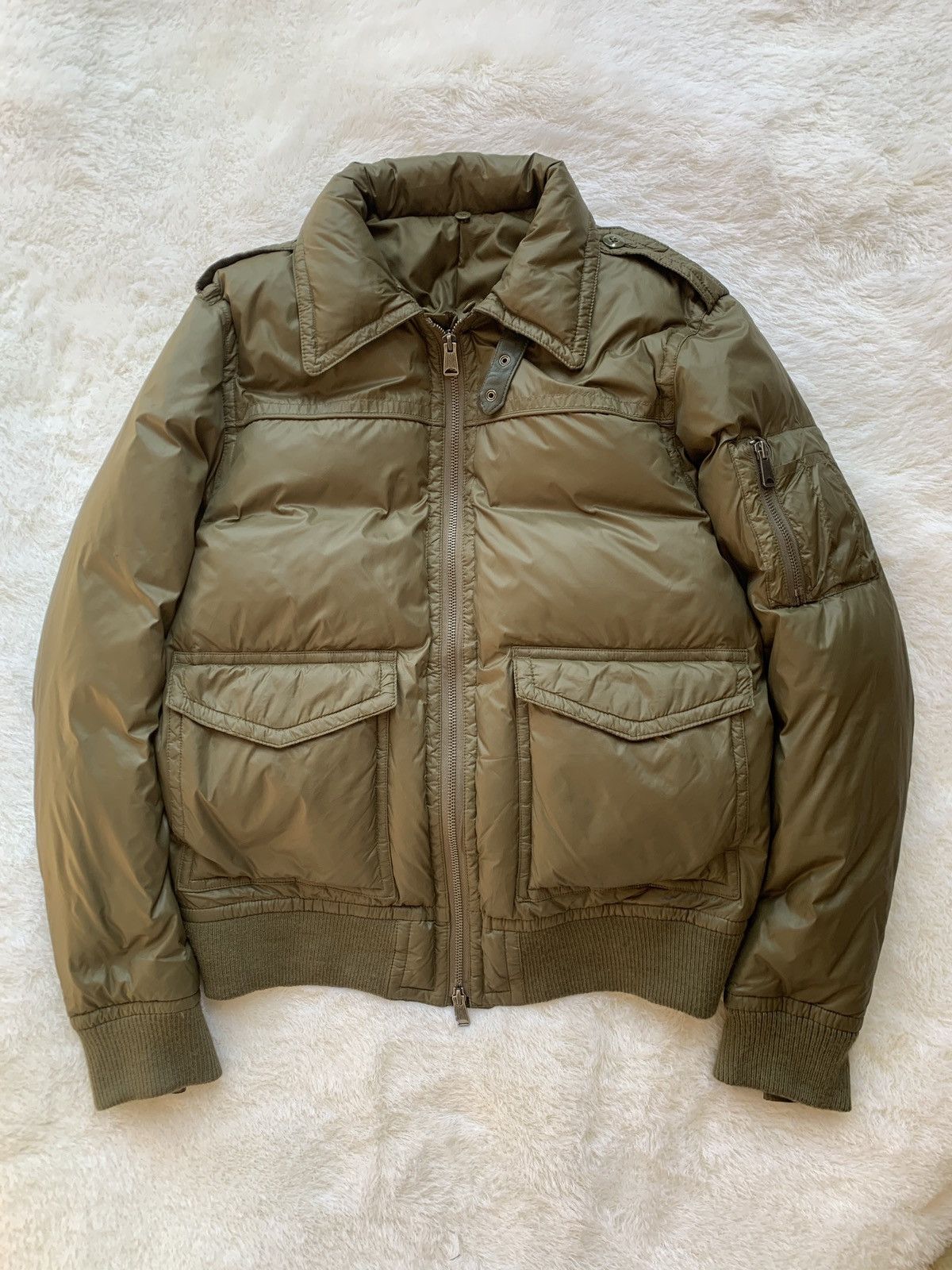 Military Ships Puffer Bomber G1 Military Jacket Insulation Goose Down ...