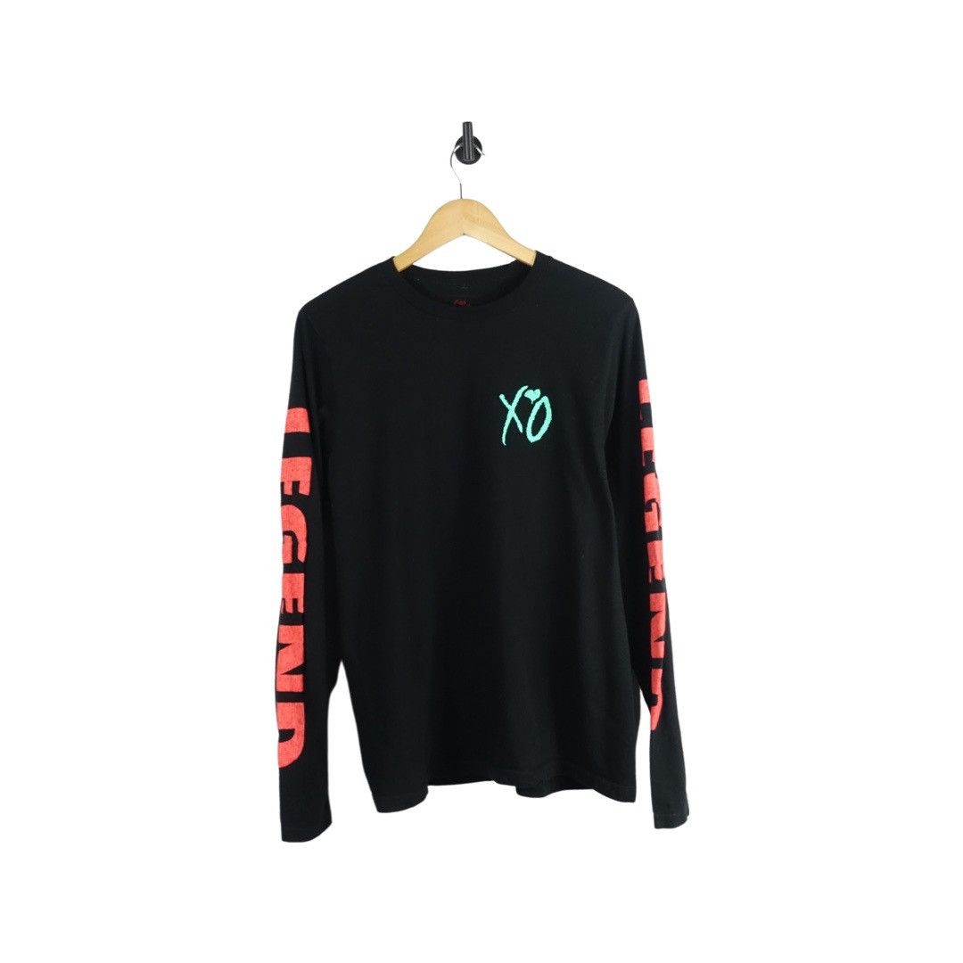 Band Tees × The Weeknd × XO The Weeknd X.O. Legend World Tour L/S Tee ...
