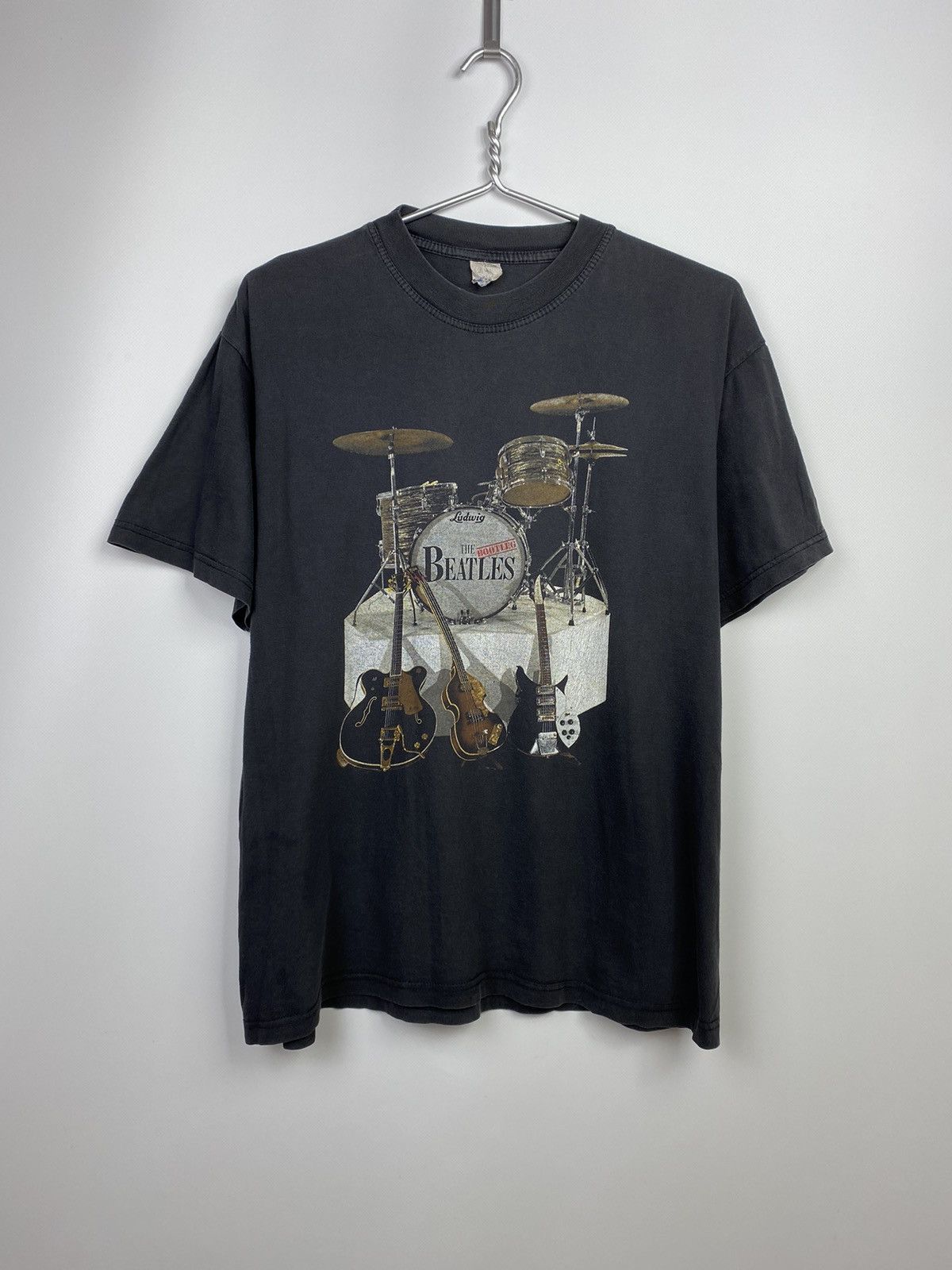 Band Tees × Rock Band × Vintage Vintage The Beatles BOOTLEG band Tshirt ...