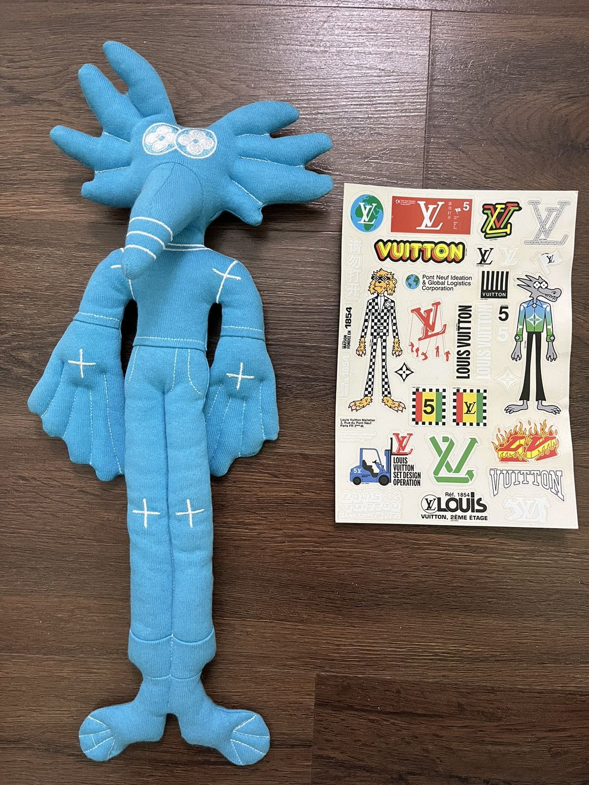 Louis Vuitton × Virgil Abloh Louis Vuitton SS21 Stuffed Character “Zoom ...