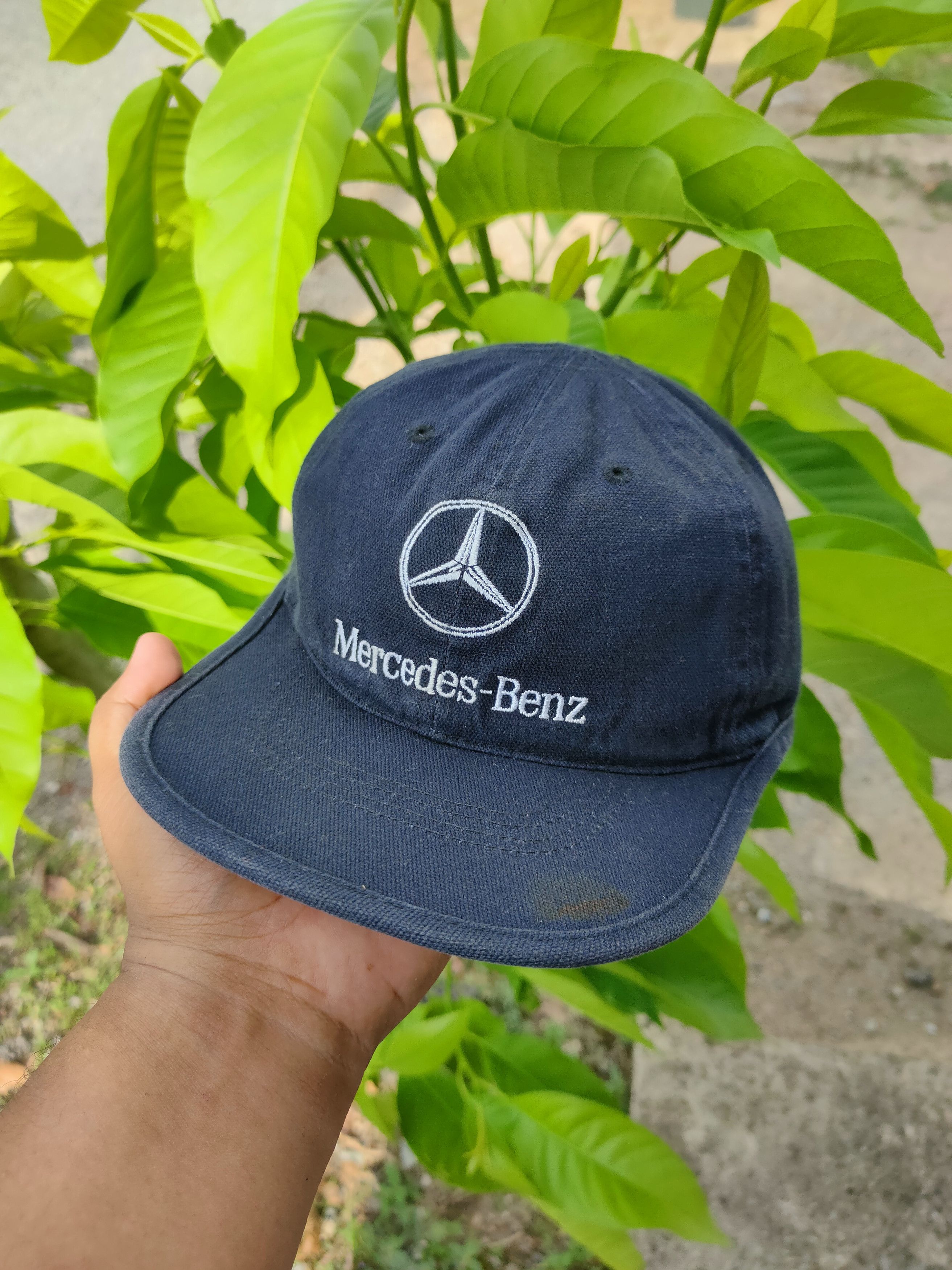 Mercedes Benz × Racing × Vintage Vintage Mercedes Benz Logo Hat Cap ...