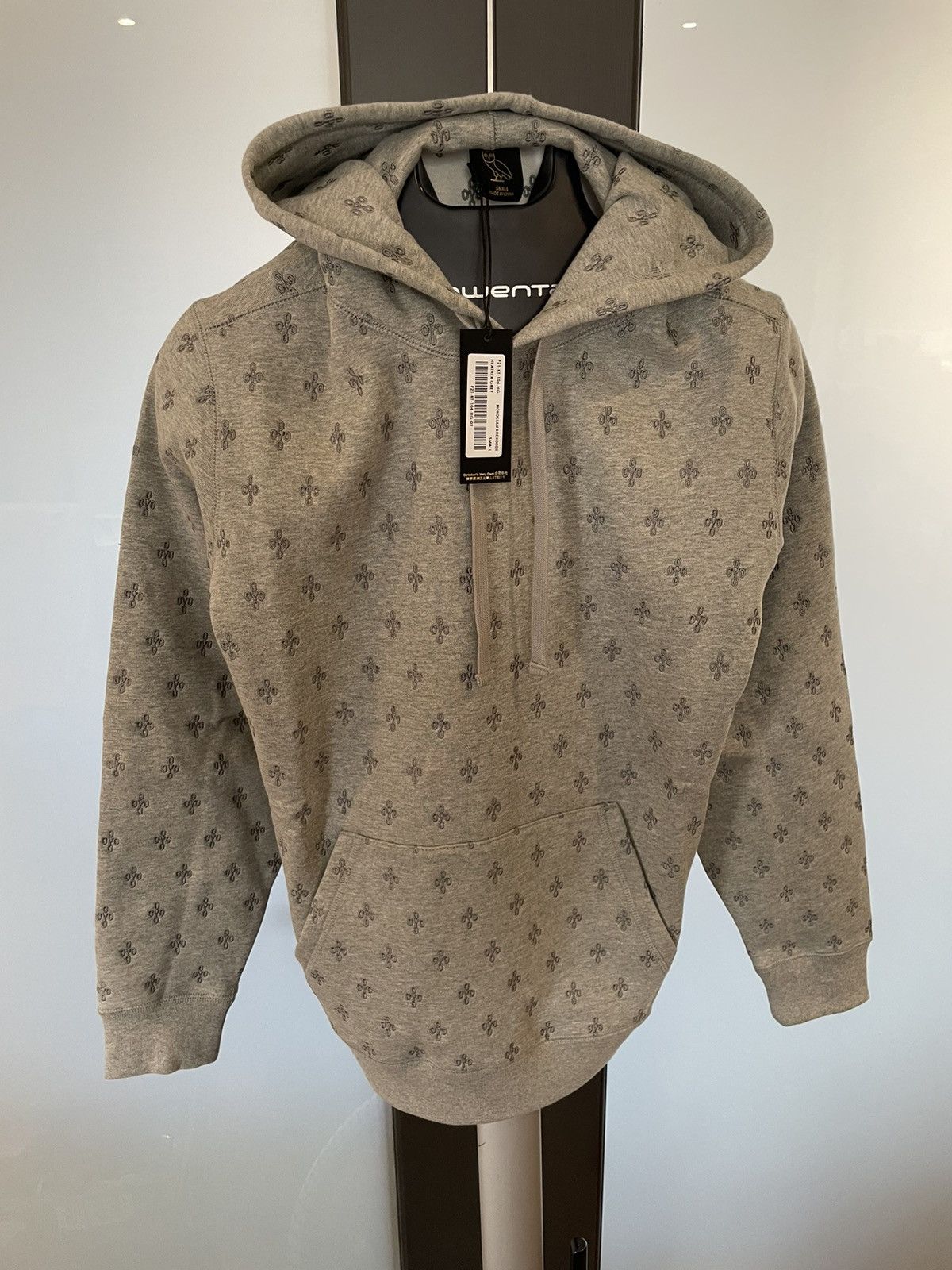 October's Very Own OVO 🦉Monogram Hoodie Heather Grey | Grailed
