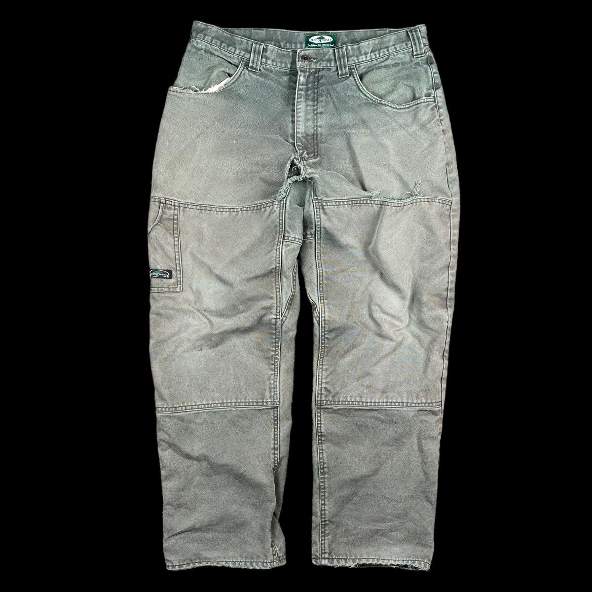 Vintage Vintage Thrashed Sun Fade Work Pants 36x30 90’s | Grailed