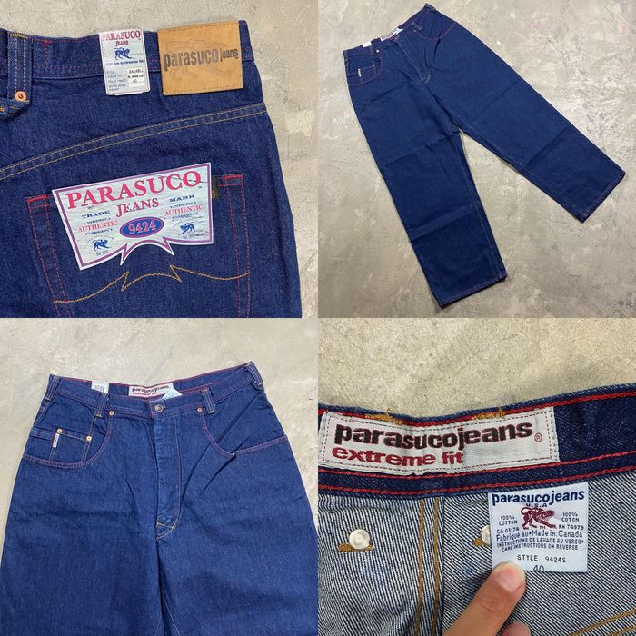 Parasuco 90s VTG PARASUCO Extreme Fit Jeans 40x34 wide leg Skater Baggy ...