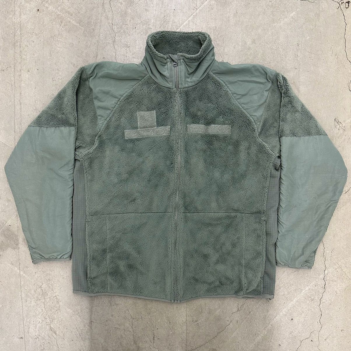 Military × Vintage Vintage Military Deep Pile Sage Fleece | Grailed