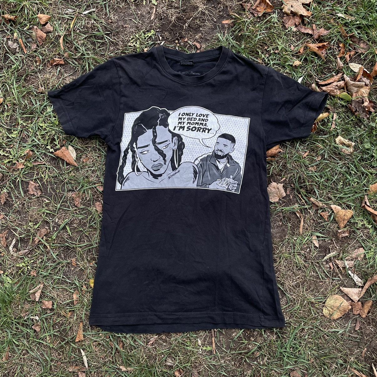 Band Tees × Streetwear × Vintage Vintage Y2K Boy Drake FACE Tee Art ...