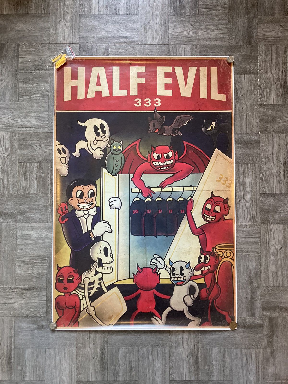 Half Evil Half Evil Posters “Vintage Movie” and “2020 In LA” Poster | Grailed