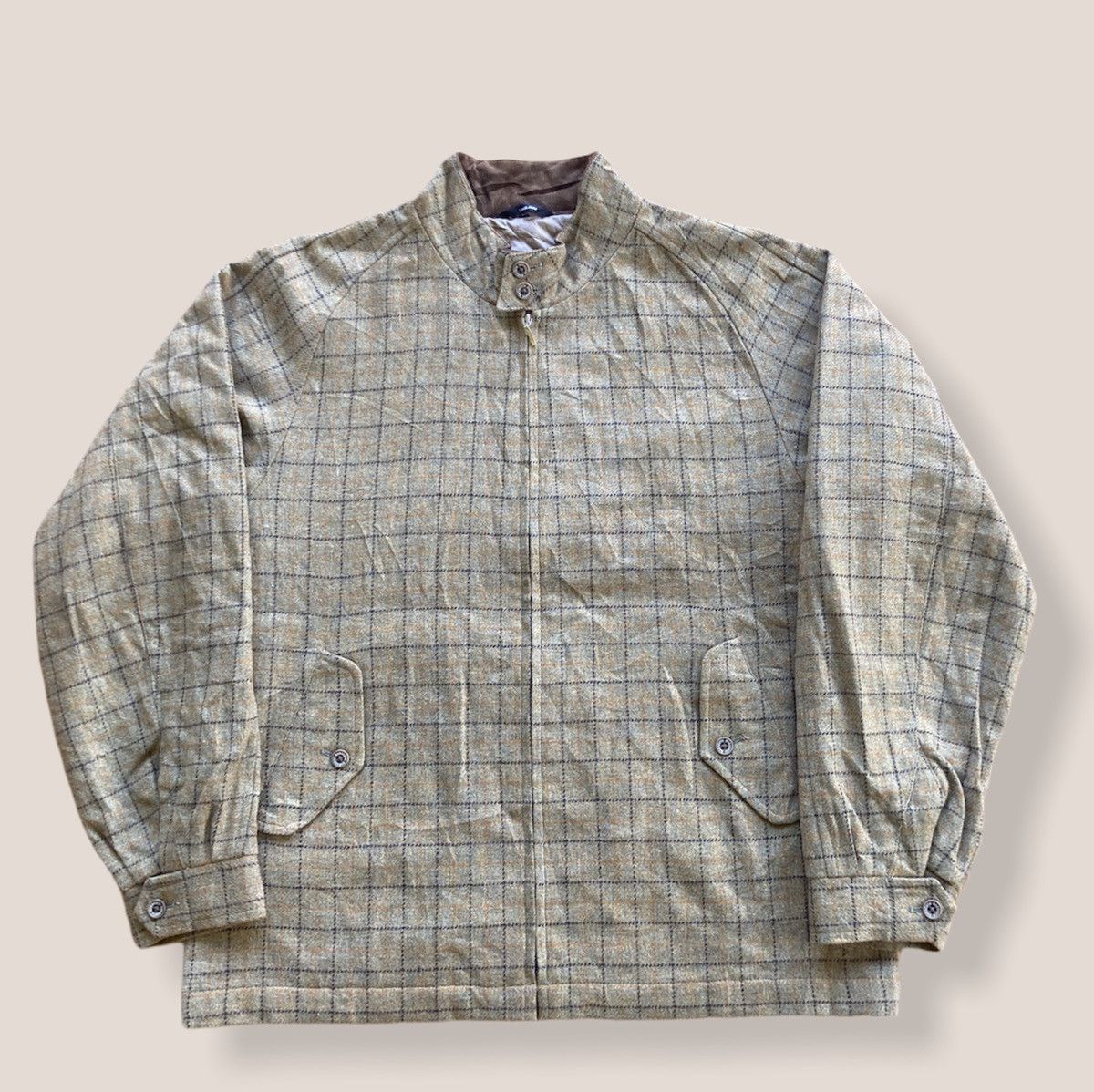 Baracuta Baracuta Checkered Wool Jacket | Grailed