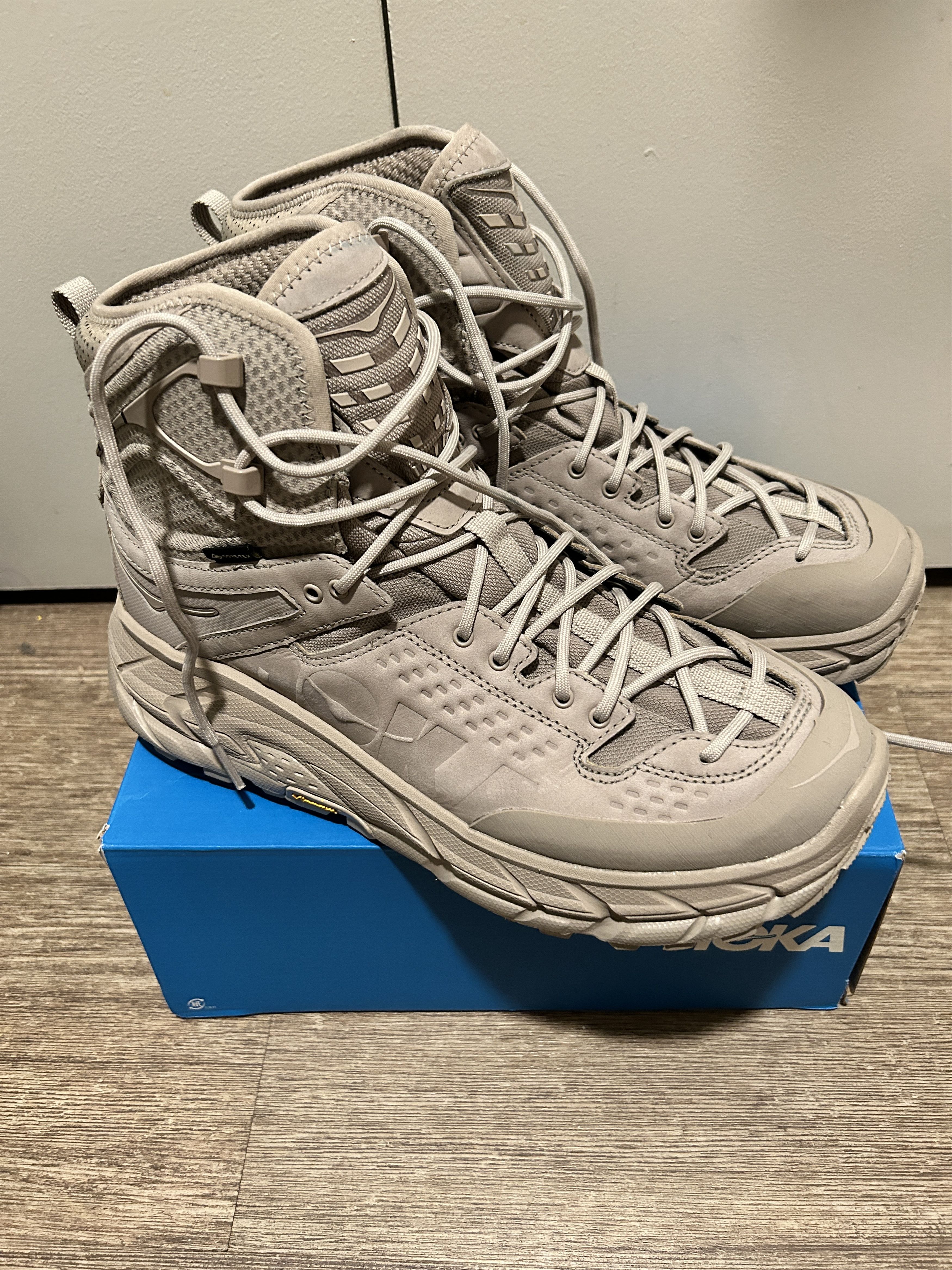 Hoka One One Hoka One One Tor Ultra Hi Gore-Tex Simply Taupe 2022 | Grailed