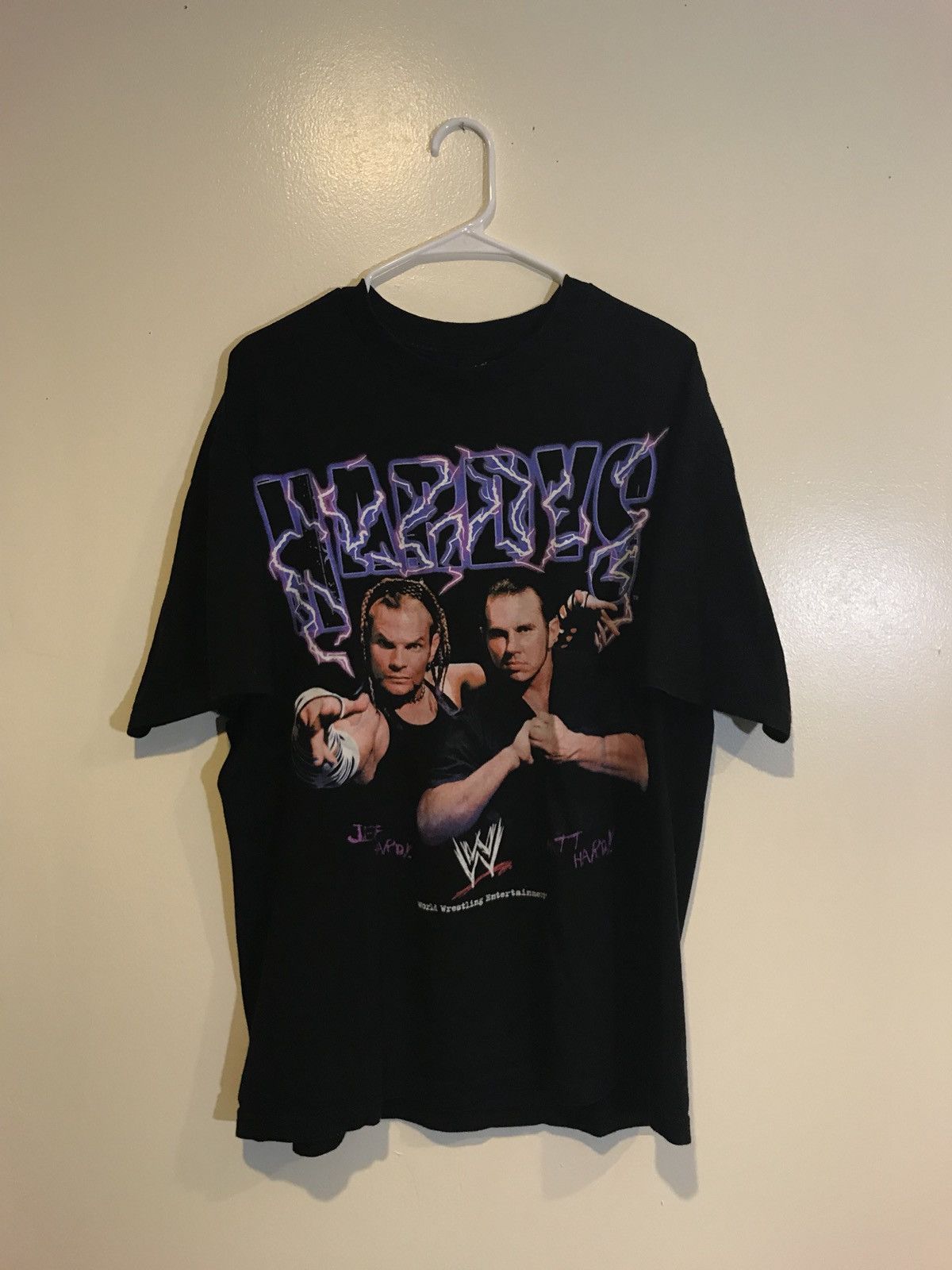 Wwf Vintage WWE Hardy Boys Tee | Grailed