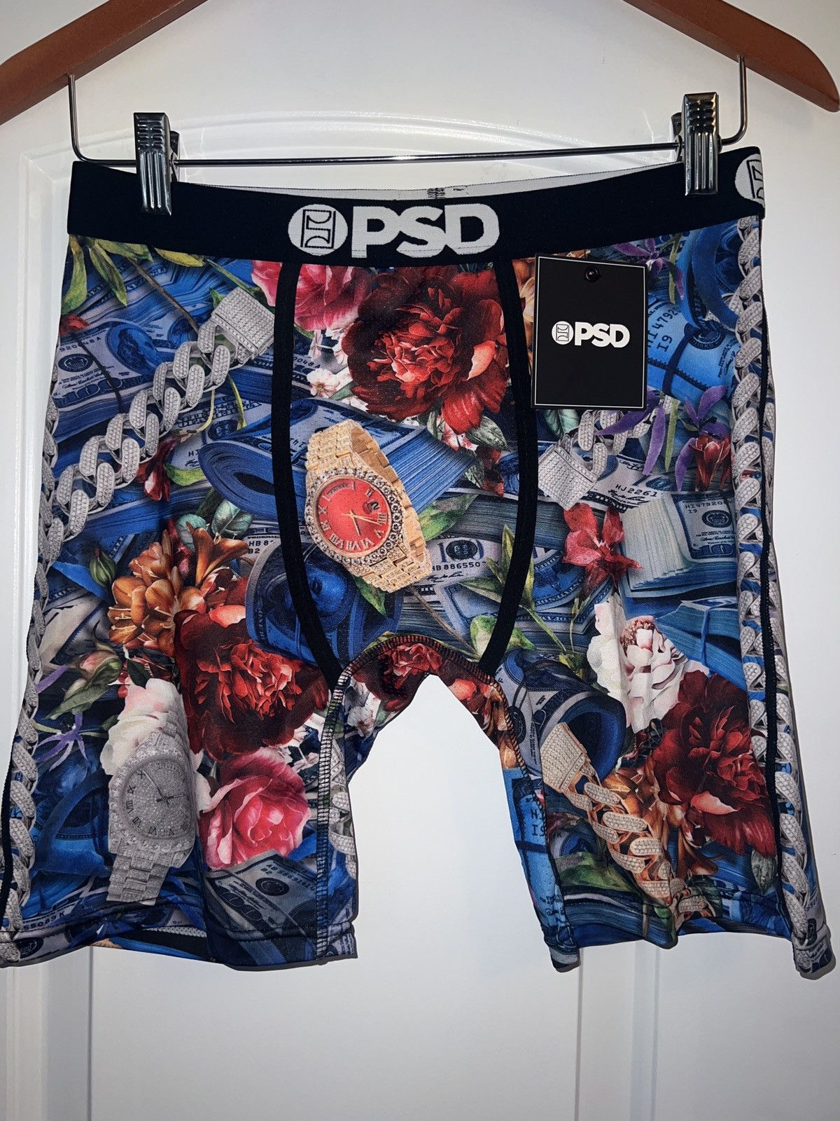 Designer × Other Men’s Medium (32-34) PSD “Wild Stacks” Boxer Briefs ...